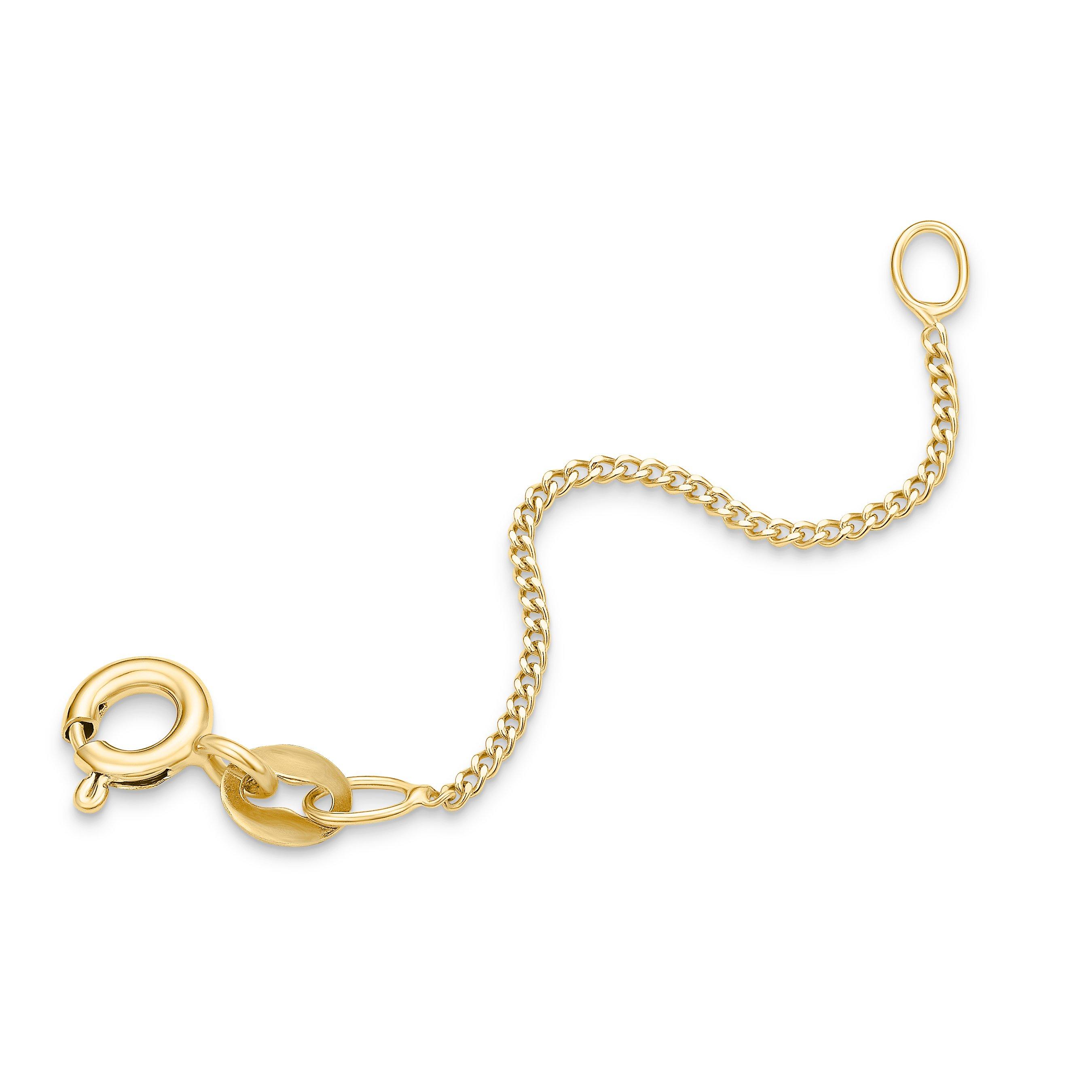 18ct Yellow Gold Two Inch Extender | 0143409 | Beaverbrooks the Jewellers