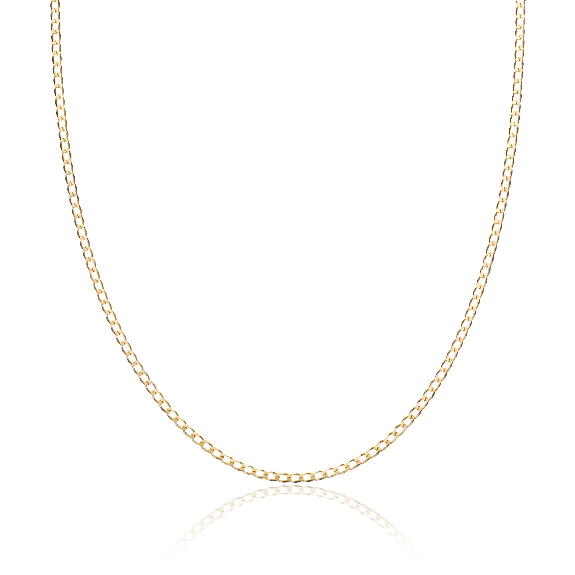 Beaverbrooks 9ct Yellow Gold Curb Chain | 1000960 | Beaverbrooks