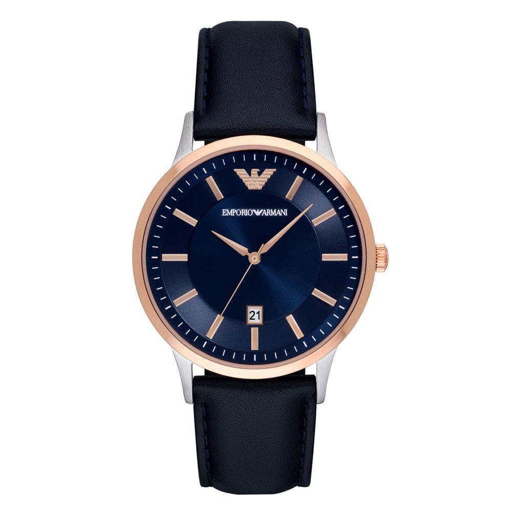 Emporio Armani Rose Gold Tone and Stainless Steel Men's Watch AR2506 ...