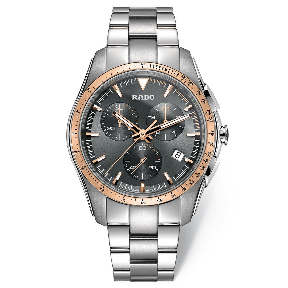 Rado HyperChrome 44.9mm Titanium Chronograph Men's Watch R32259163 ...