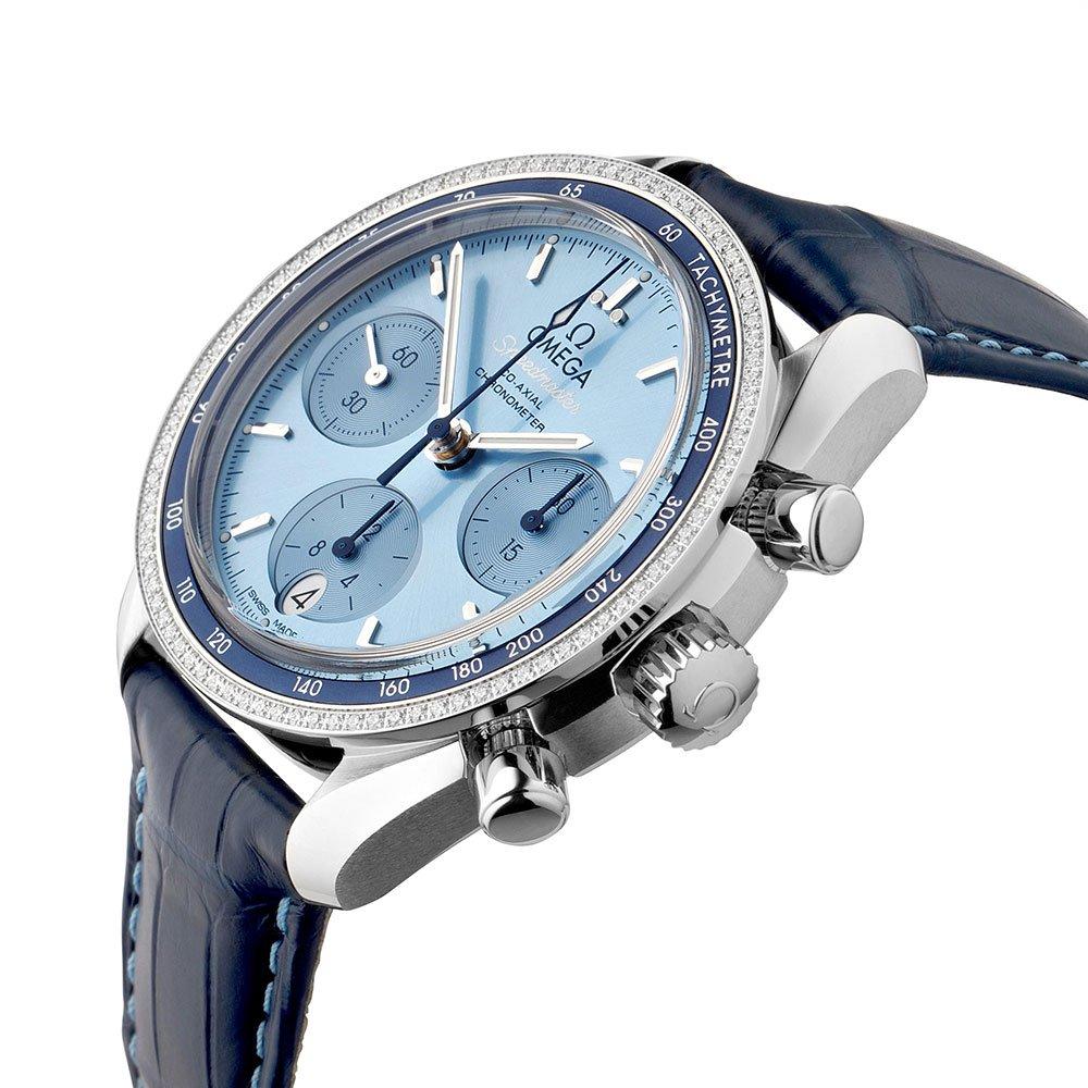 OMEGA Speedmaster 38 Co-Axial Chronograph Watch 324.38.38.50.03.001 ...