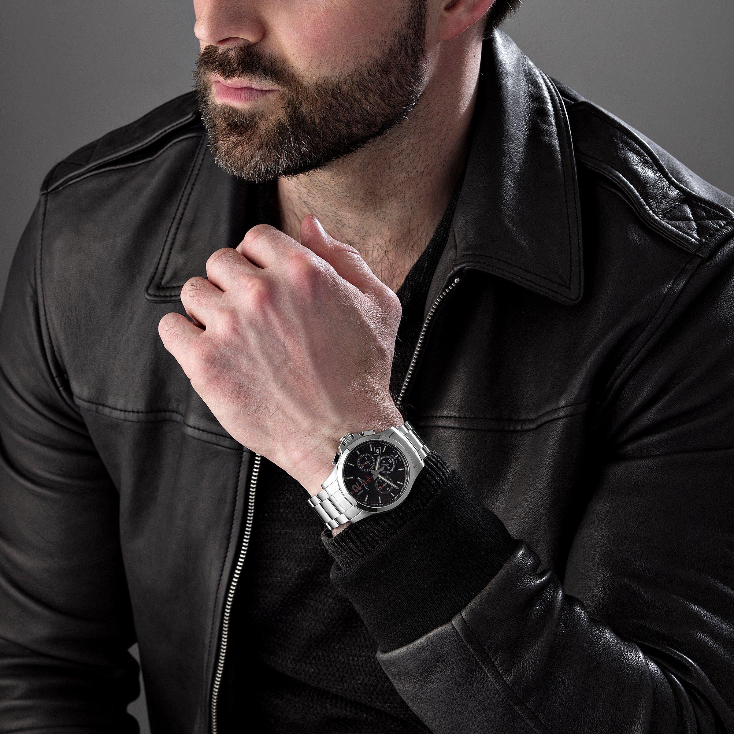 Longines Conquest V.H.P Chronograph Men's Watch L37174566 | 42 mm ...