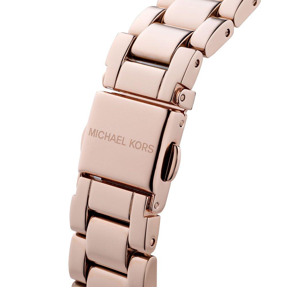 Michael Kors Lauryn Rose Gold Tone Ladies Watch MK3716 | 33 mm, White ...