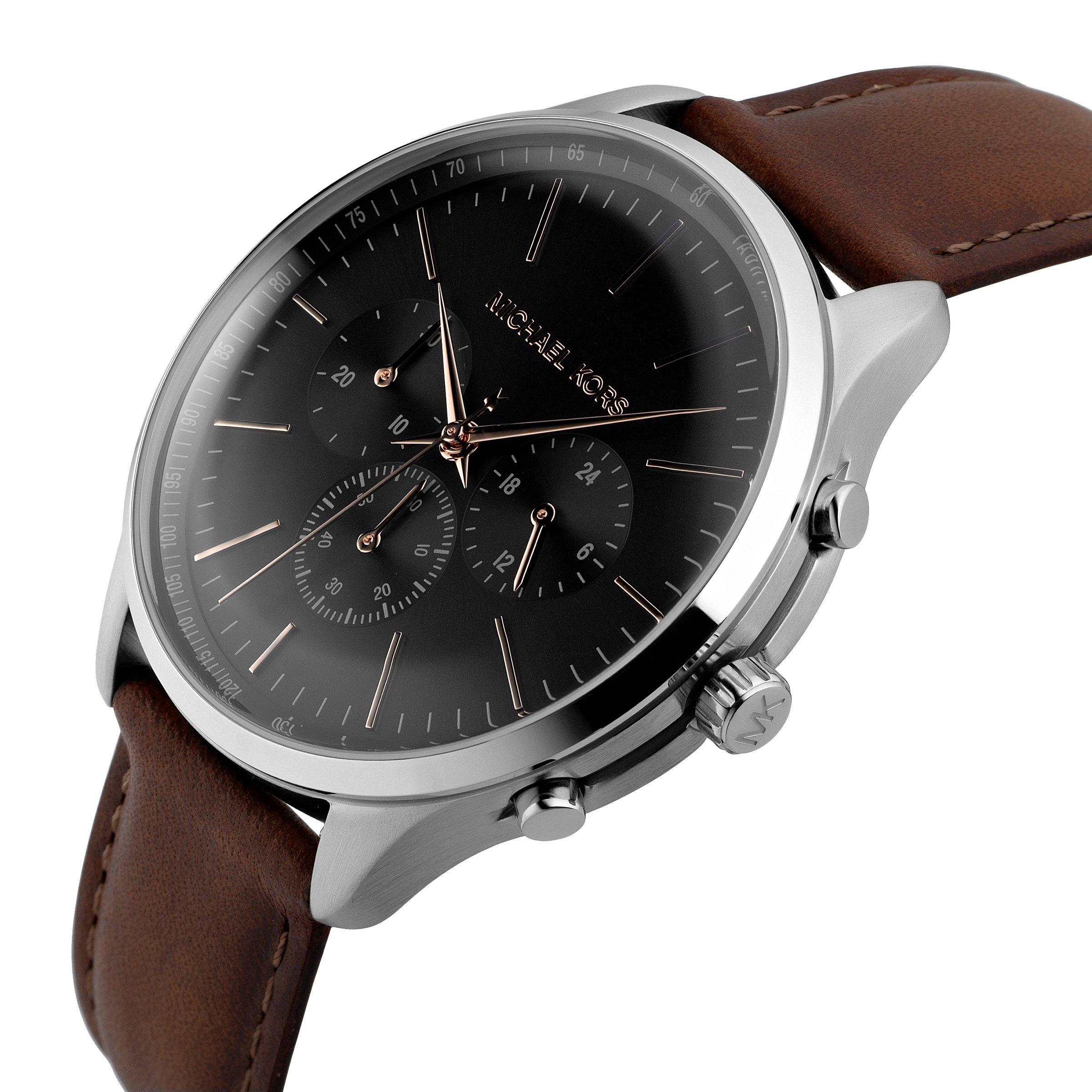 Michael Kors Sutter Chronograph Men's Watch MK8722 | 39 mm, Black Dial ...