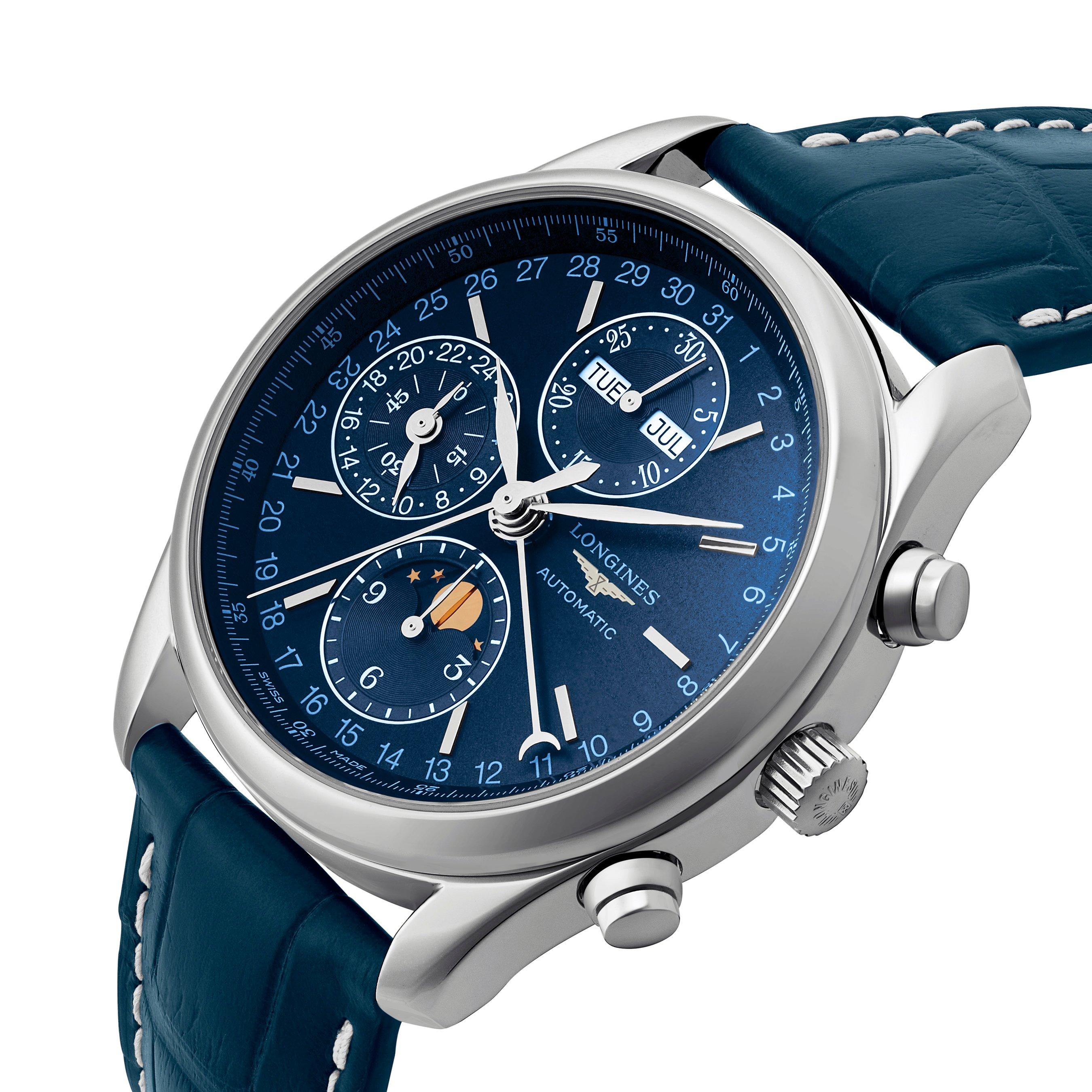 Longines Master Collection 40mm Chronograph Moonphase Automatic Men's ...