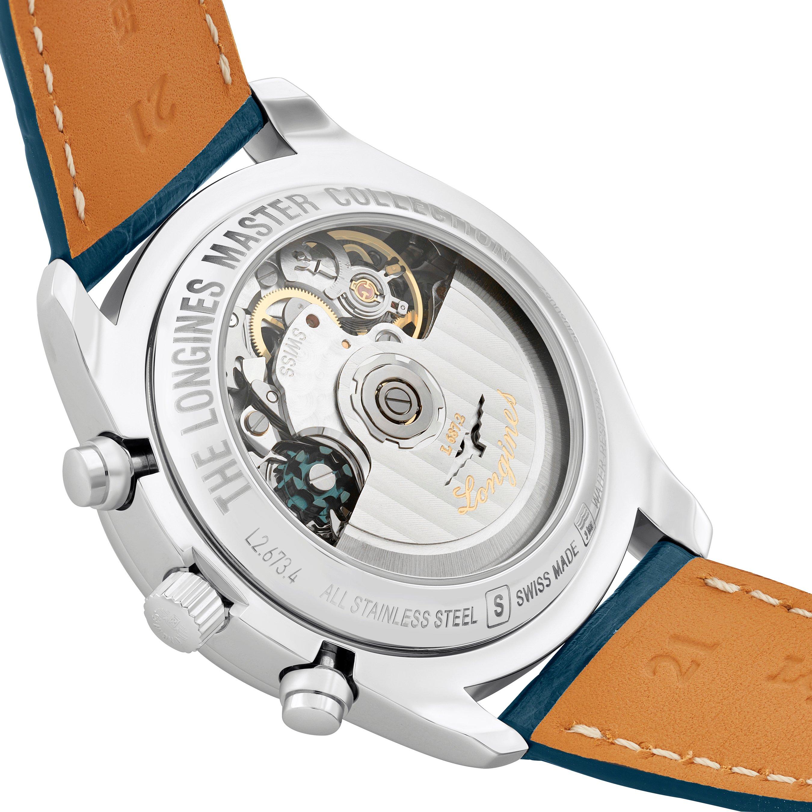 Longines Master Collection 40mm Chronograph Moonphase Automatic Men's ...