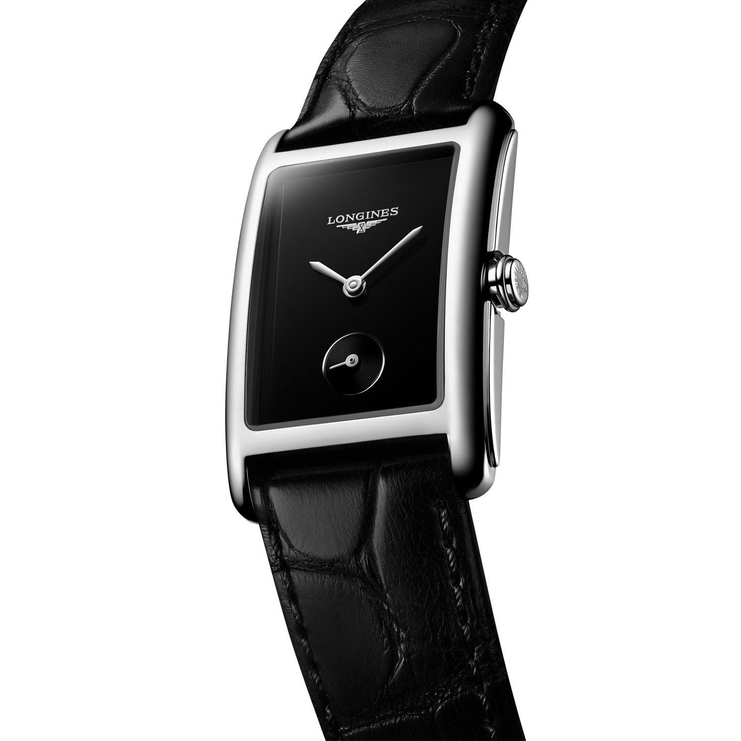 Longines DolceVita 37mm Ladies Watch L55124502 | 37 mm, Black Dial ...
