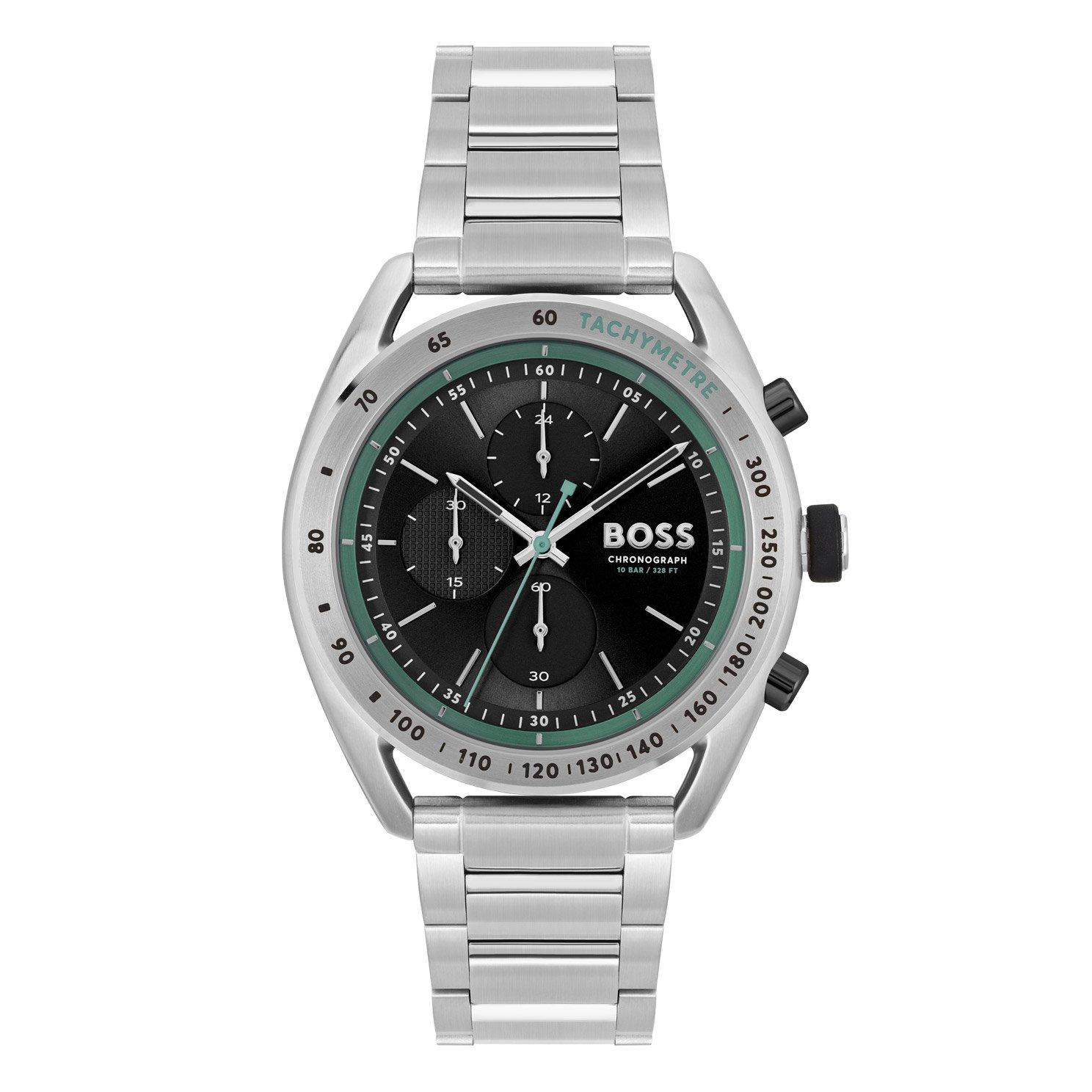 BOSS Sport Lux Centre Court Stainless Steel Chronograph Men’s Watch ...