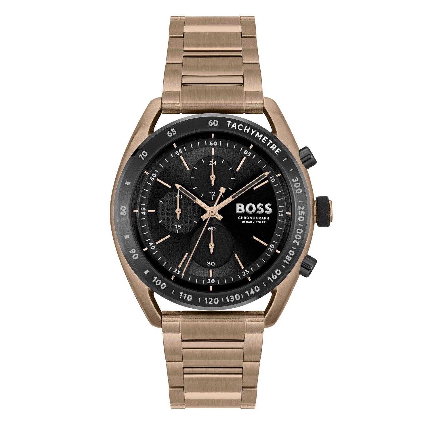 BOSS Sport Lux Centre Court Gold Tone Men’s Watch 1514027 | 44 mm ...