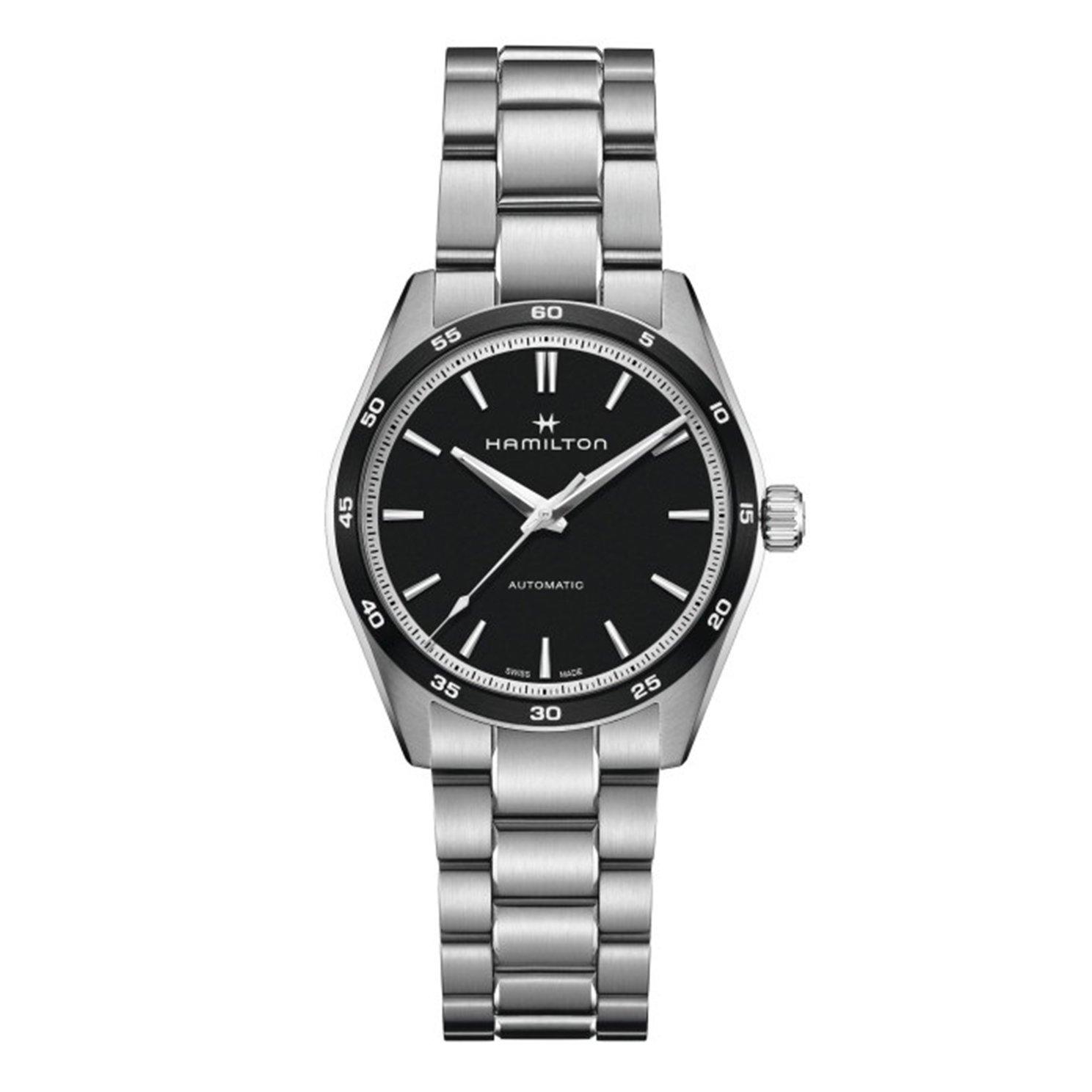 Hamilton Jazzmaster Performer 38mm Automatic Watch H36205130 | Black ...