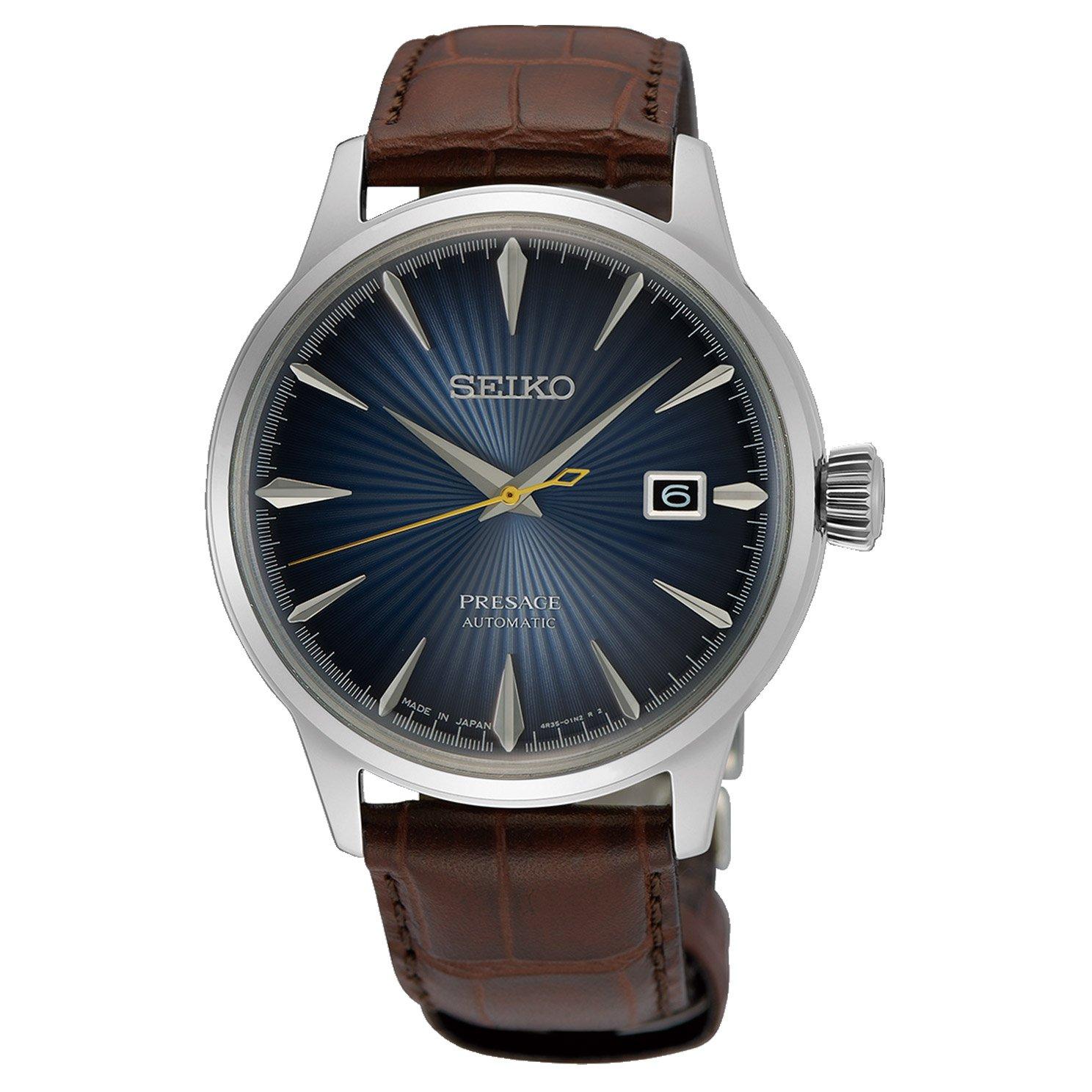 Seiko Presage Cocktail Time 'Midnight Blue Moon' 40.5mm Automatic Men’s ...