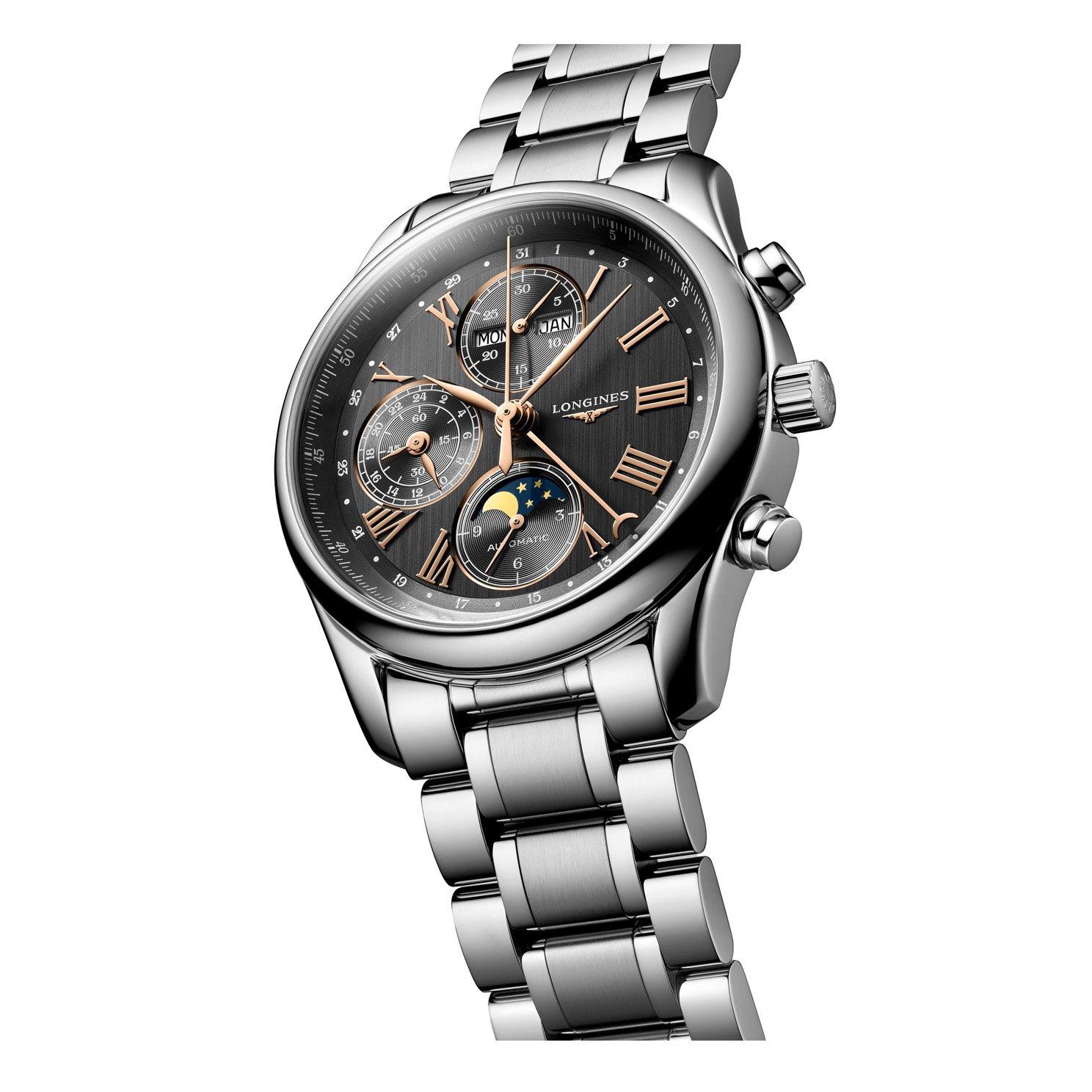 Longines Master Collection 40mm Chronograph Moonphase Automatic Men’s ...