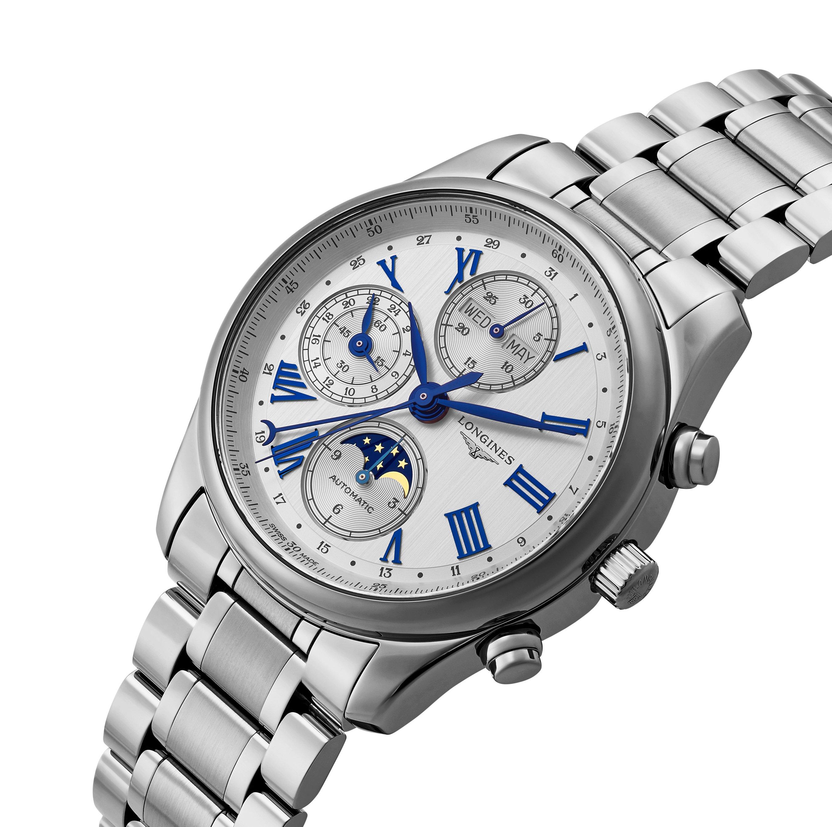 Longines Master Collection 40mm Chronograph Moonphase Automatic Men’s ...