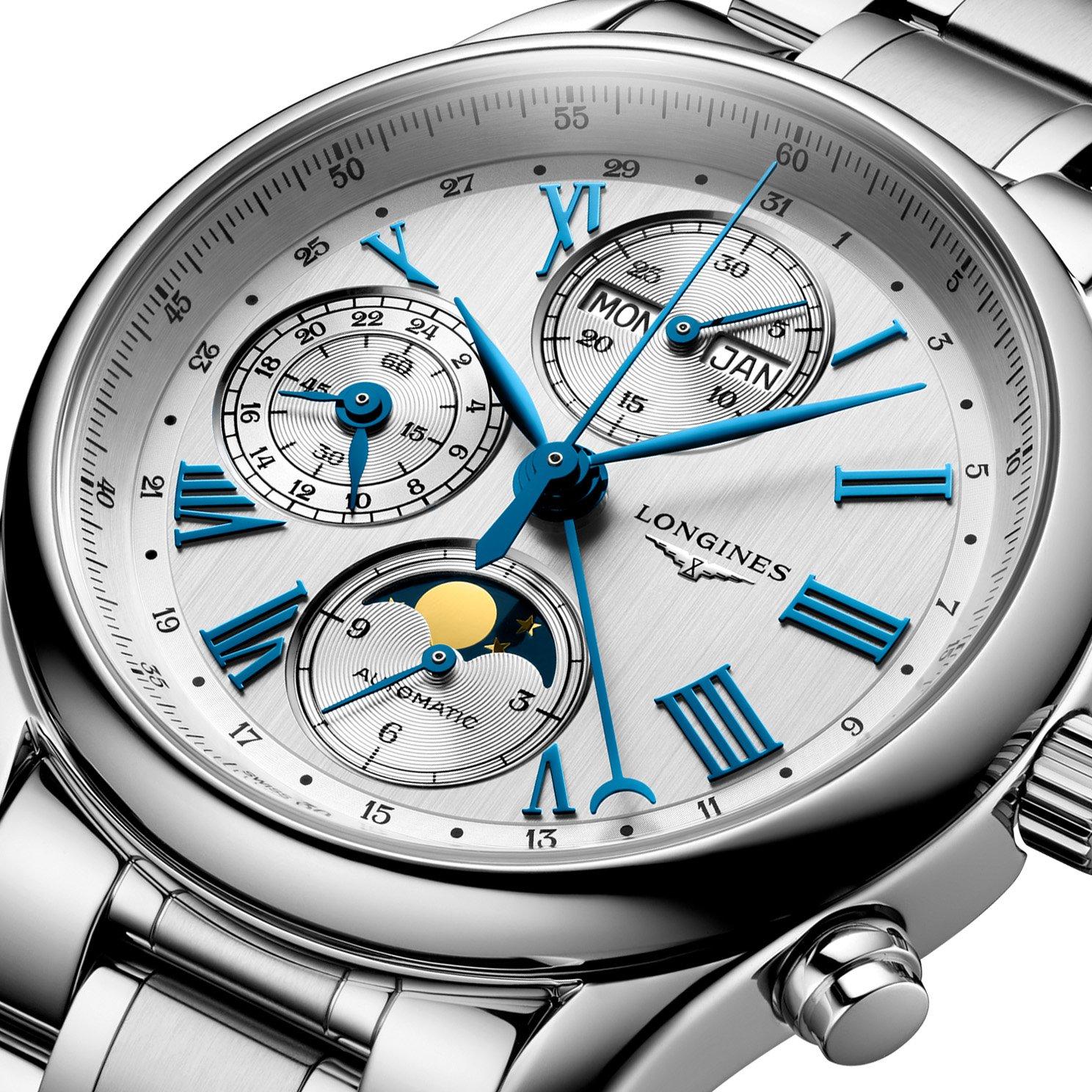 Longines Master Collection 40mm Chronograph Moonphase Automatic Men’s ...