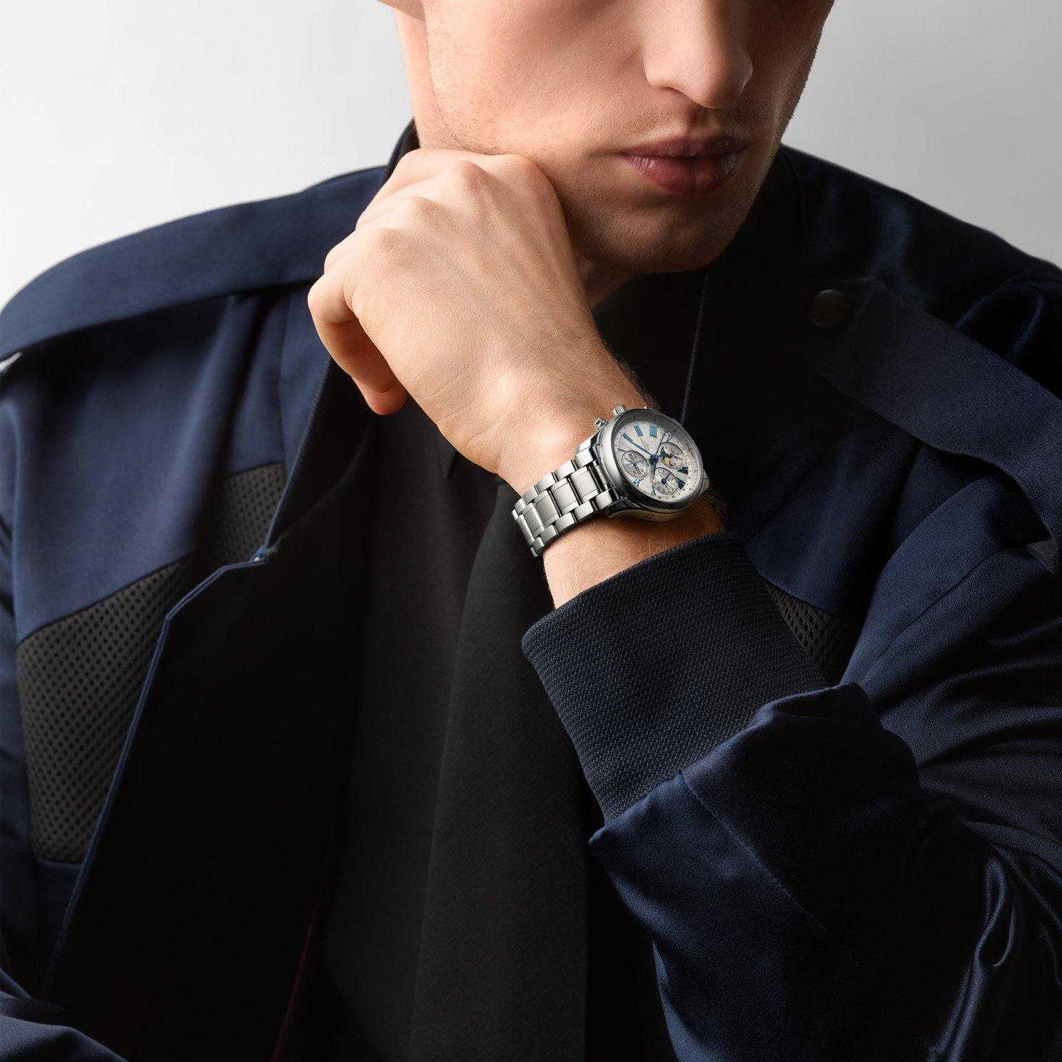 Longines Master Collection 40mm Chronograph Moonphase Automatic Men’s ...