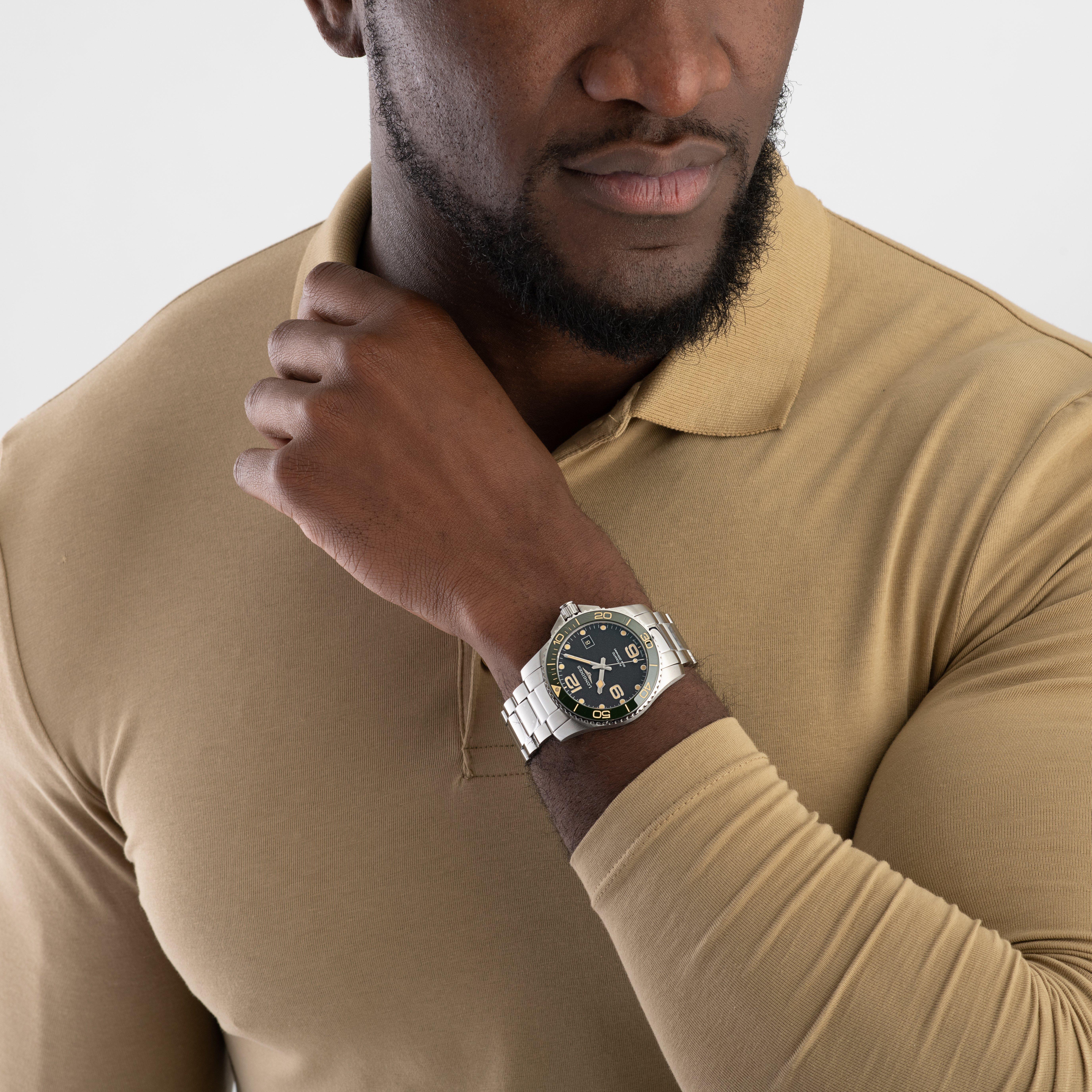 Longines HydroConquest 41mm Automatic Men’s Watch L37814056 | 41 mm ...