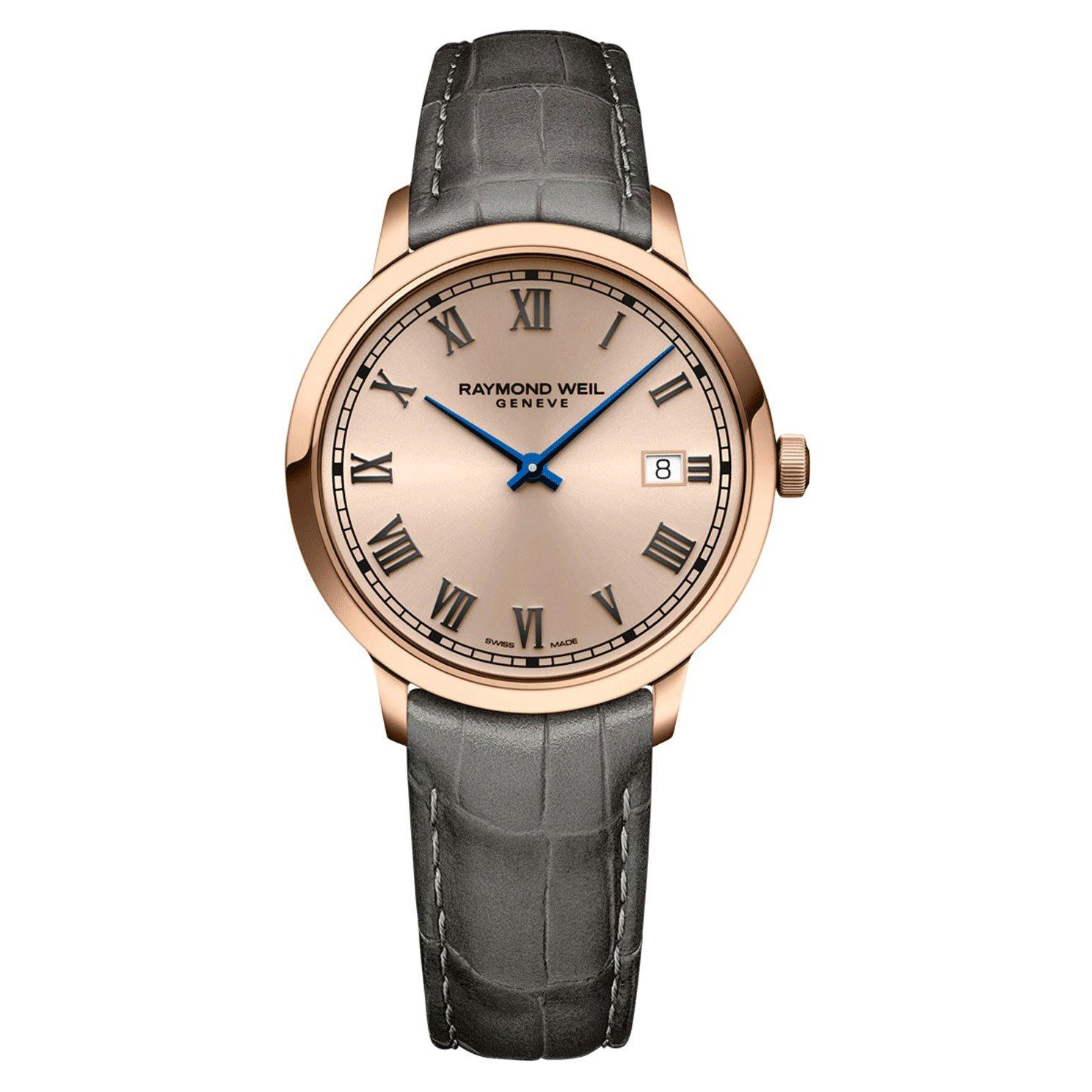RAYMOND WEIL Toccata 39mm Rose Gold PVD Men’s Watch 5485-PC5-00859 ...