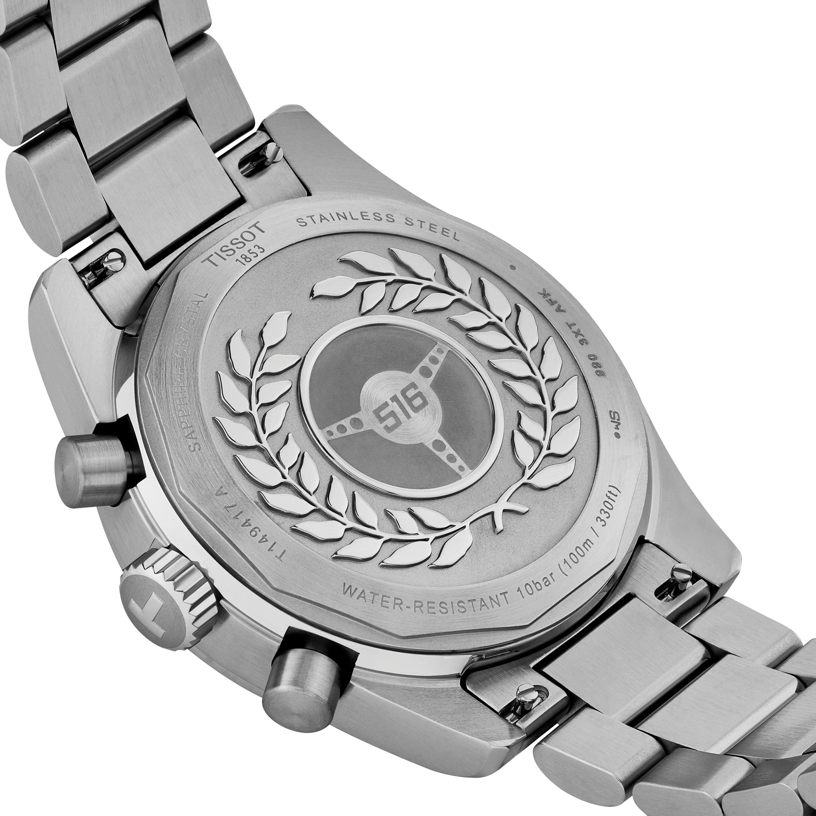 Tissot PR516 40mm Chronograph Men’s Watch T1494171104100 | 40 mm, Blue ...