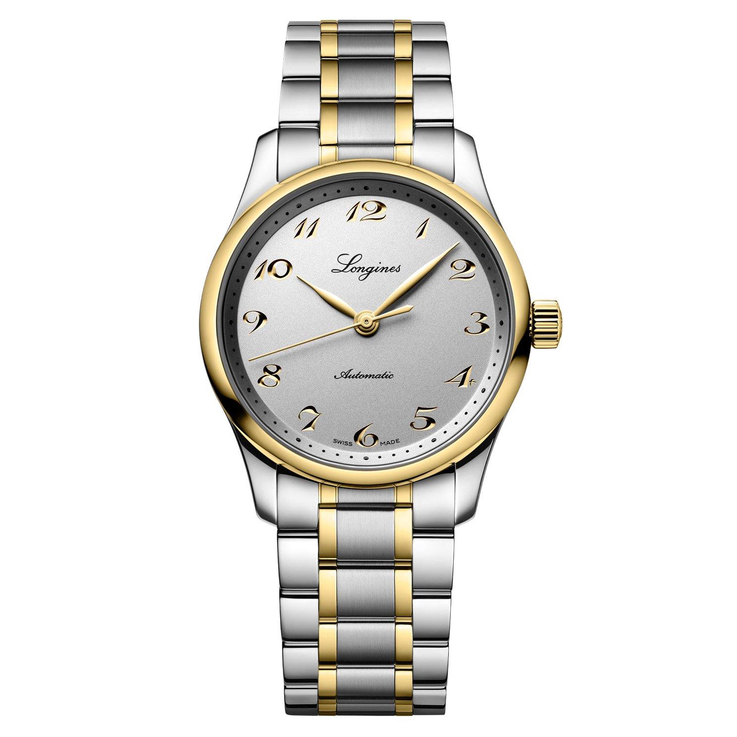 Longines Master Collection 34mm 18ct Yellow Gold Automatic Ladies Watch ...