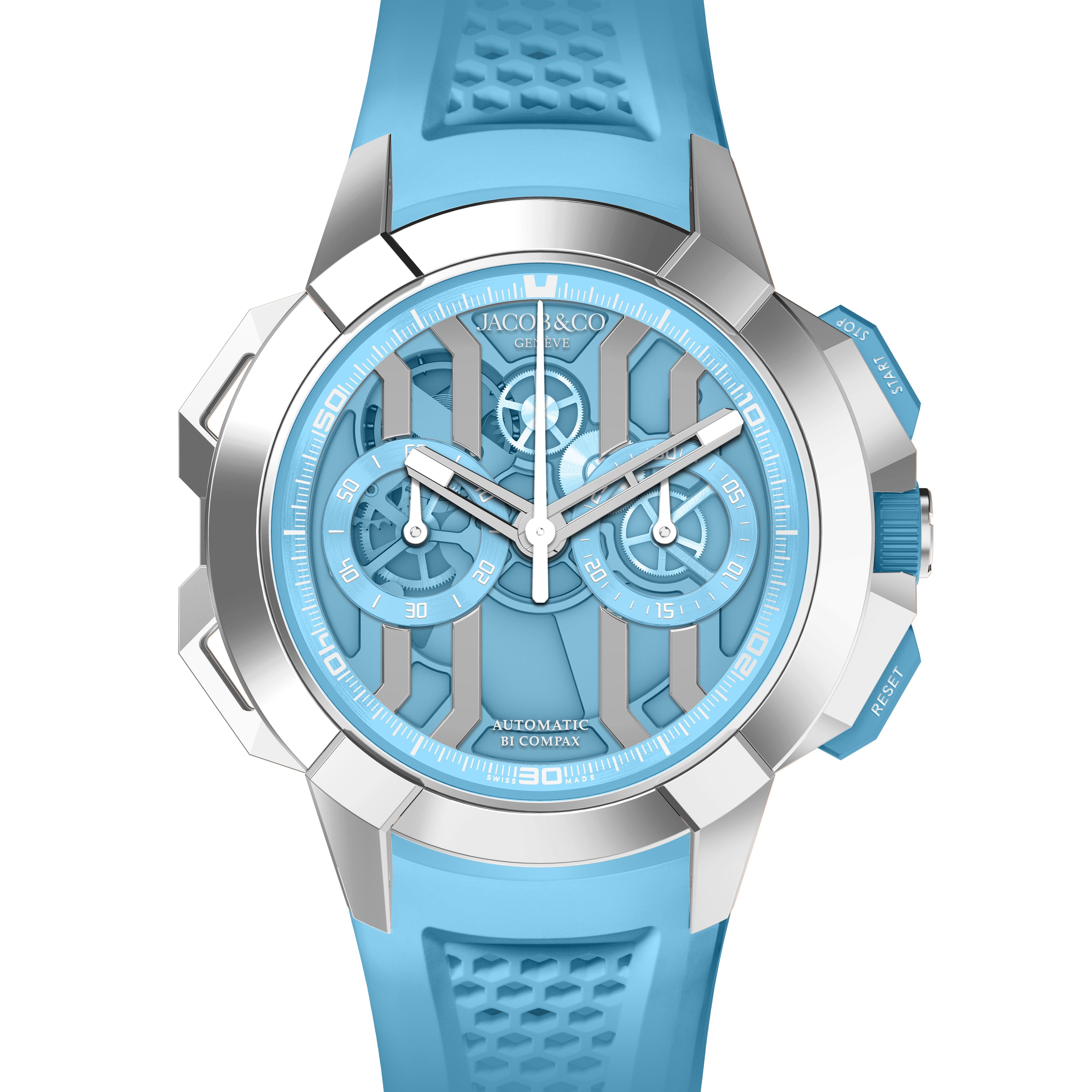 Jacob & Co. Epic X Chrono 44mm Titanium Chronograph Automatic Men’s ...