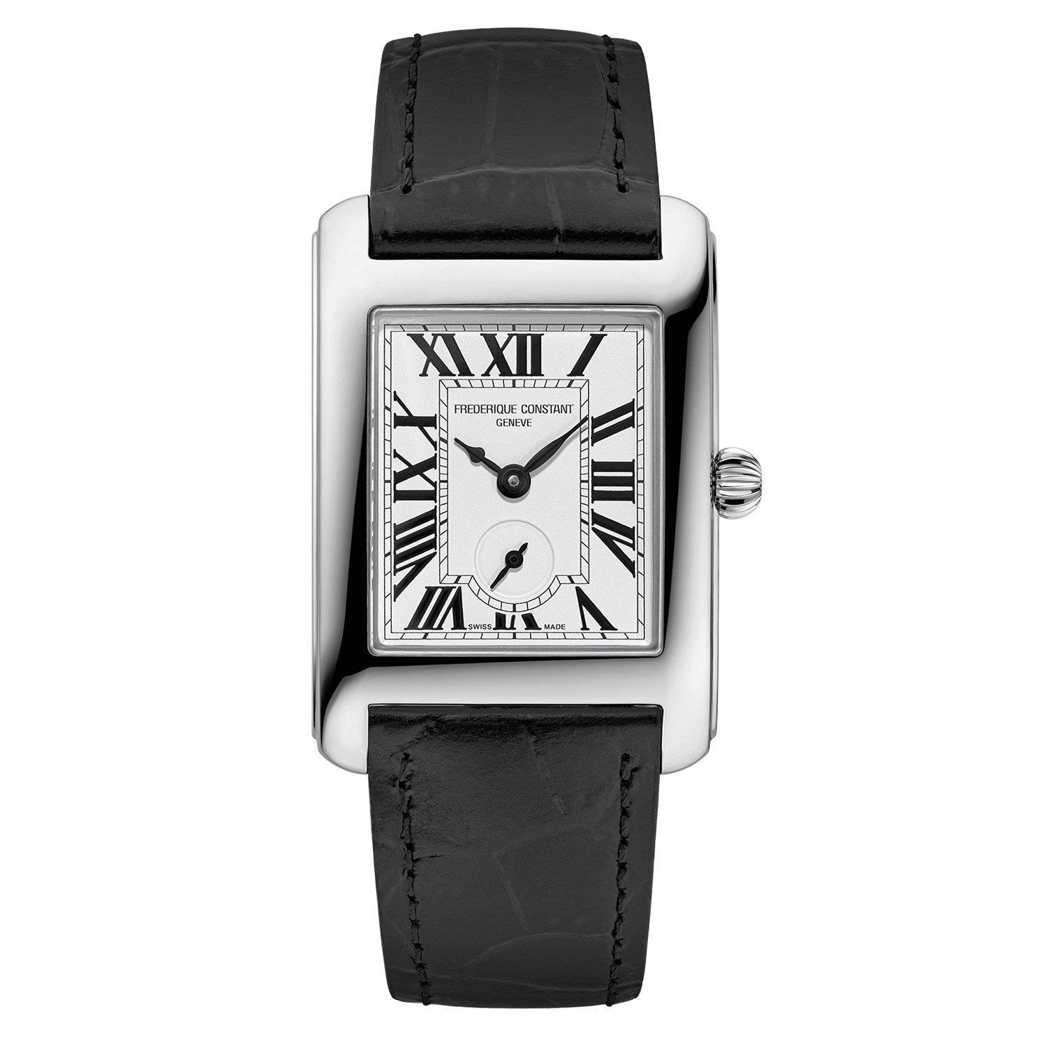 Frederique Constant Classics Carree Small Seconds 36mm Ladies Watch FC ...