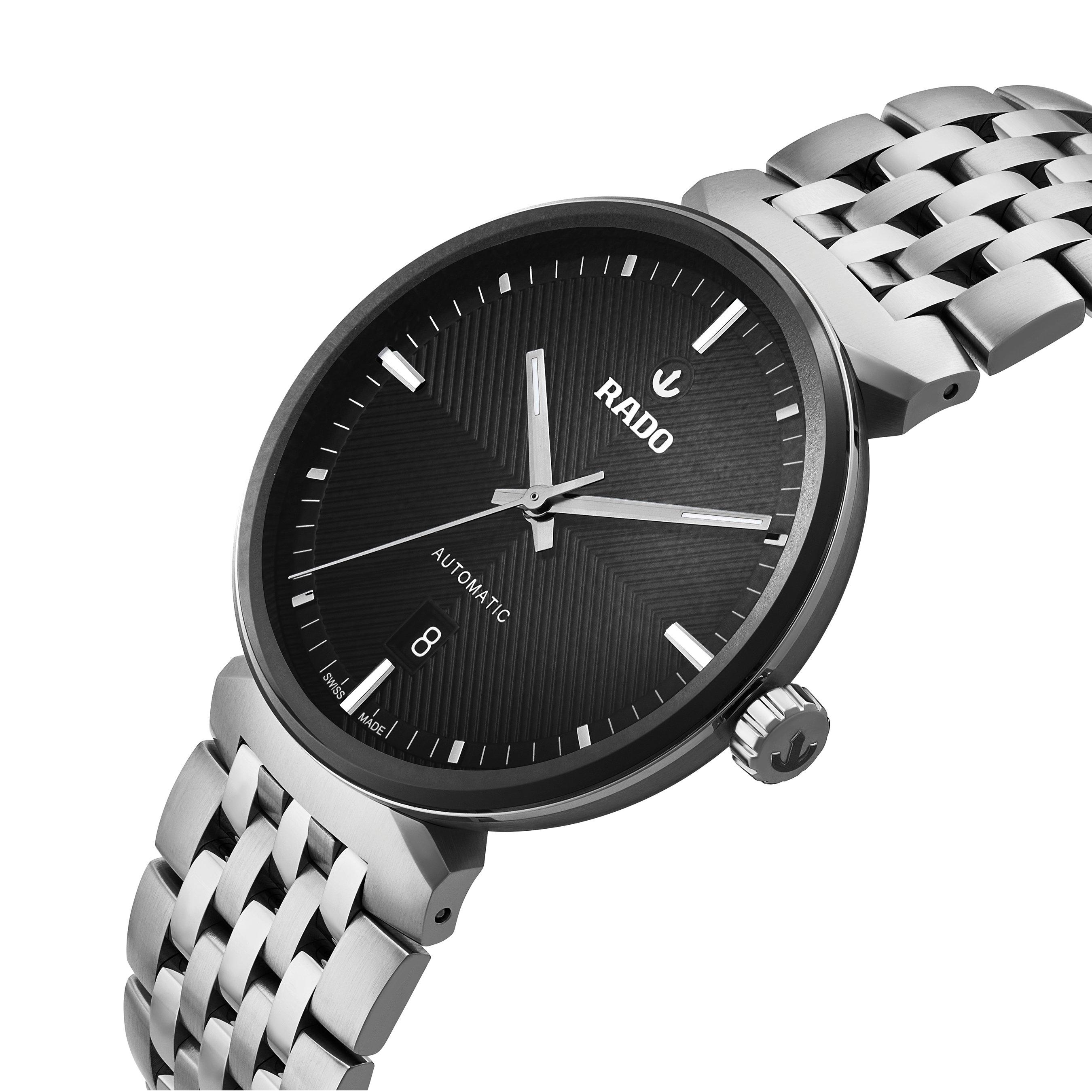 Rado Florence 39mm Automatic Watch R48903153 | 39 mm, Black Dial ...