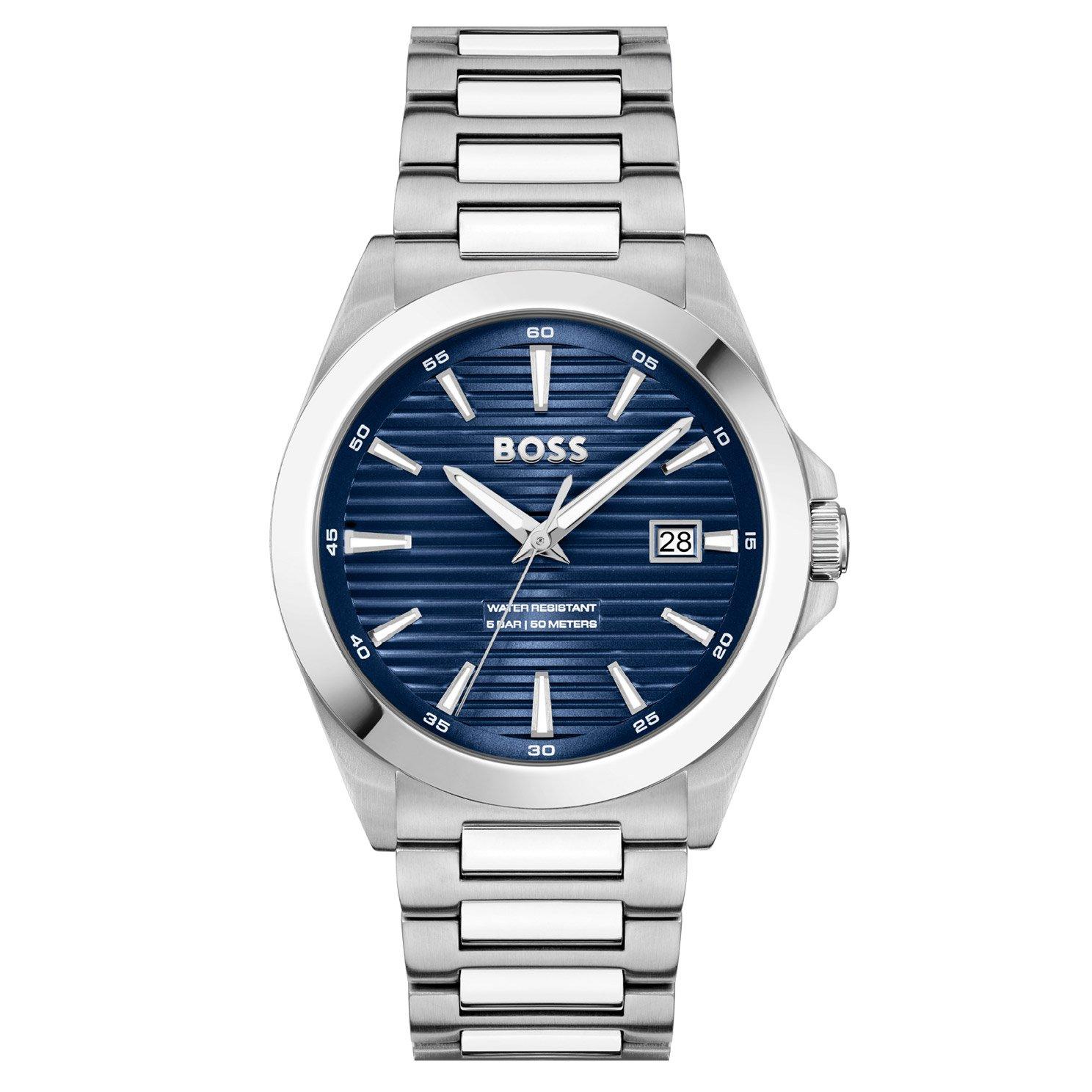 BOSS Limited Edition Strike 41mm Stainless Steel Men’s Watch 1514205 ...