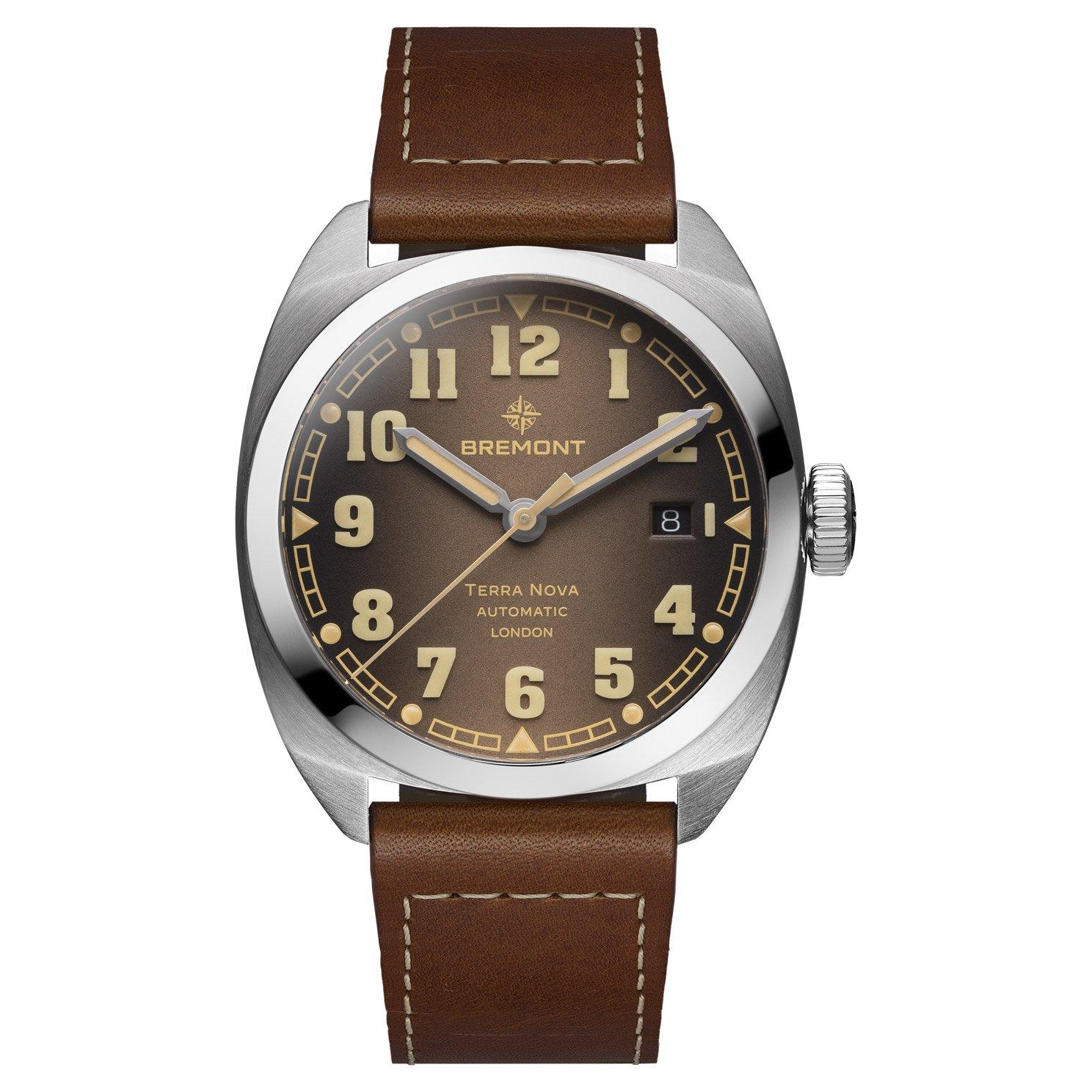 Bremont Limited Edition Terra Nova 40.5mm Date ‘Caramel’ Automatic ...