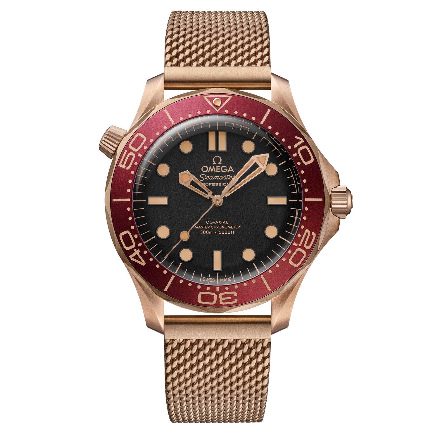 OMEGA Seamaster Diver 300m 42mm Bronze Gold Automatic Men’s Watch 210 ...