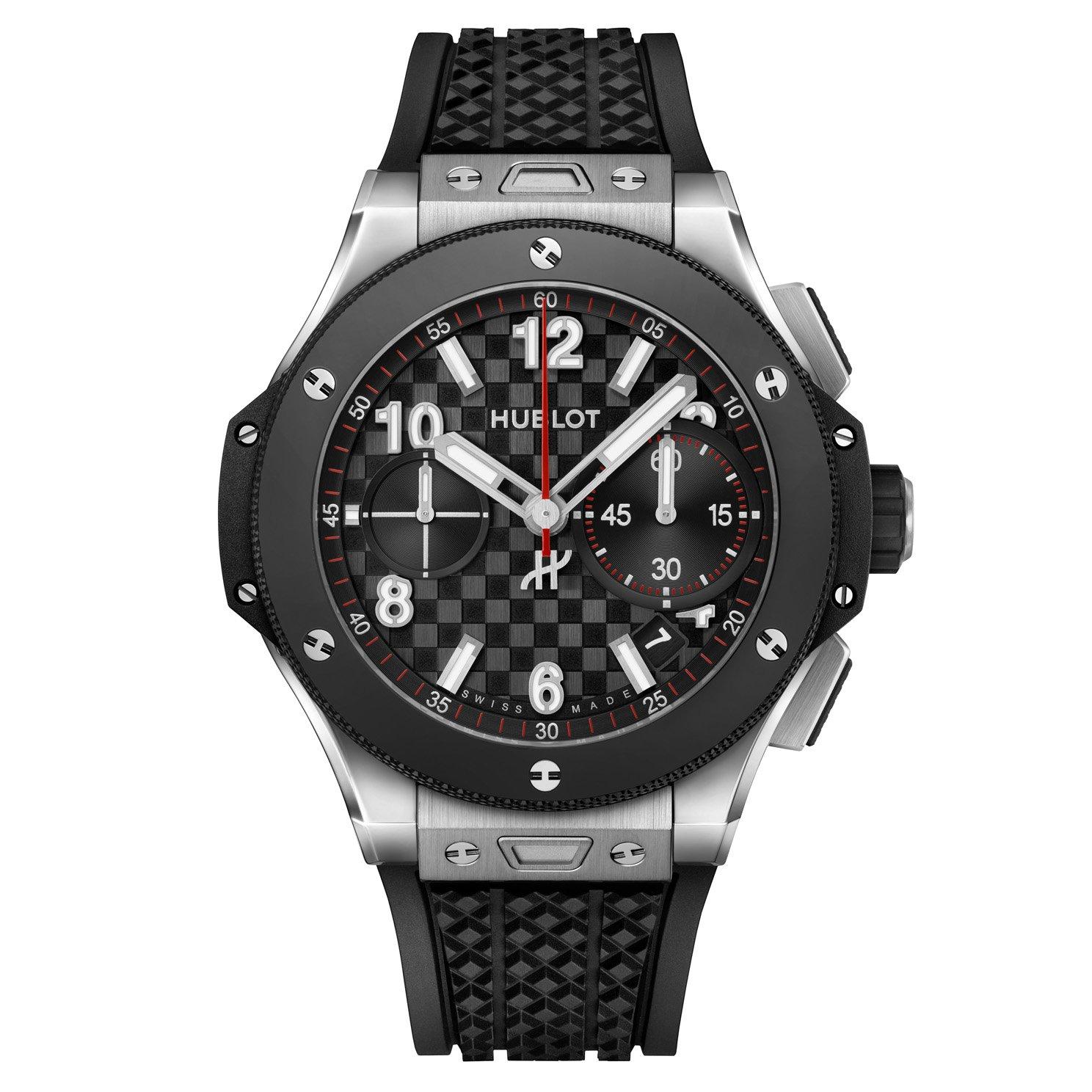 Hublot Limited Edition Big Bang 20th Anniversary 43mm Titanium Ceramic Automatic Watch 431.NM ...