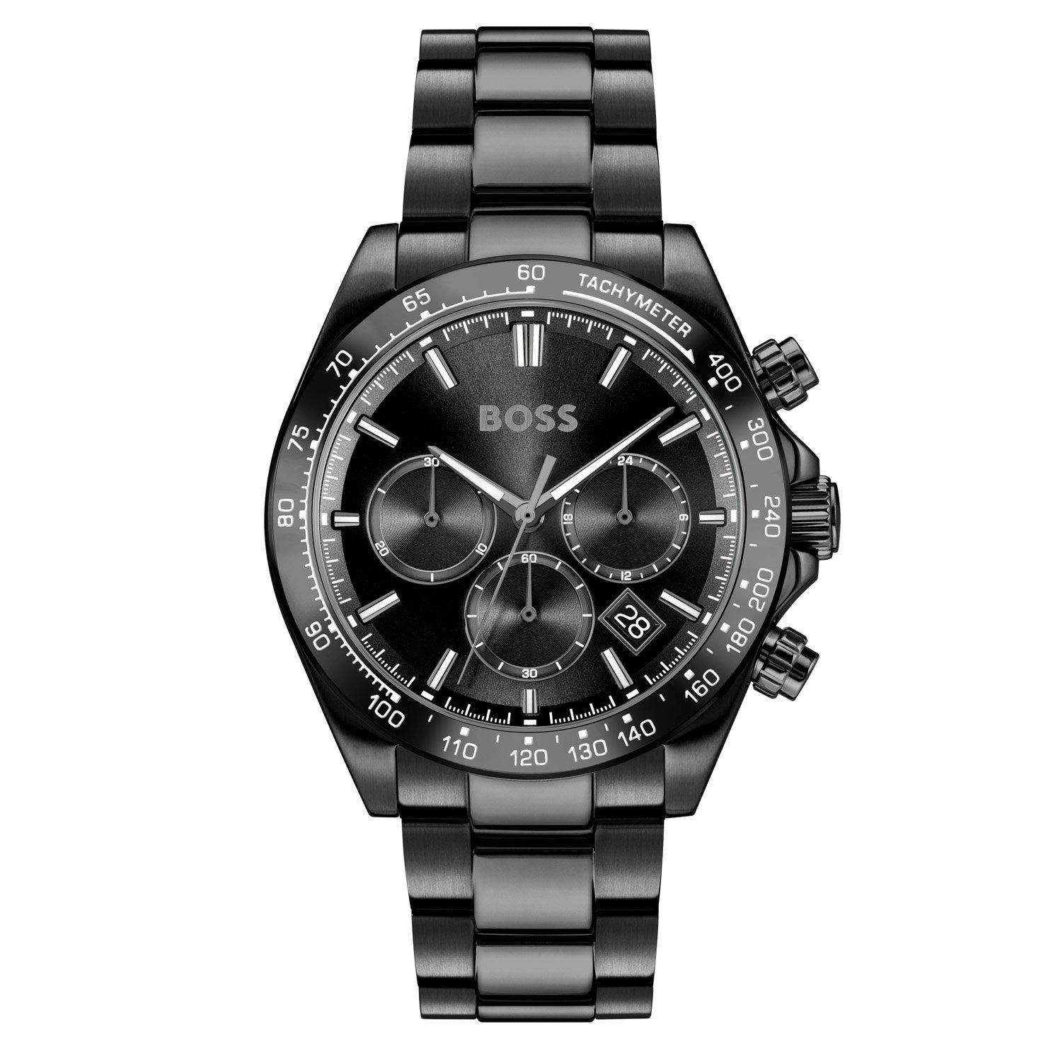BOSS Hero 2.0 43mm Stainless Steel Chronograph Men’s Watch 1514271 ...