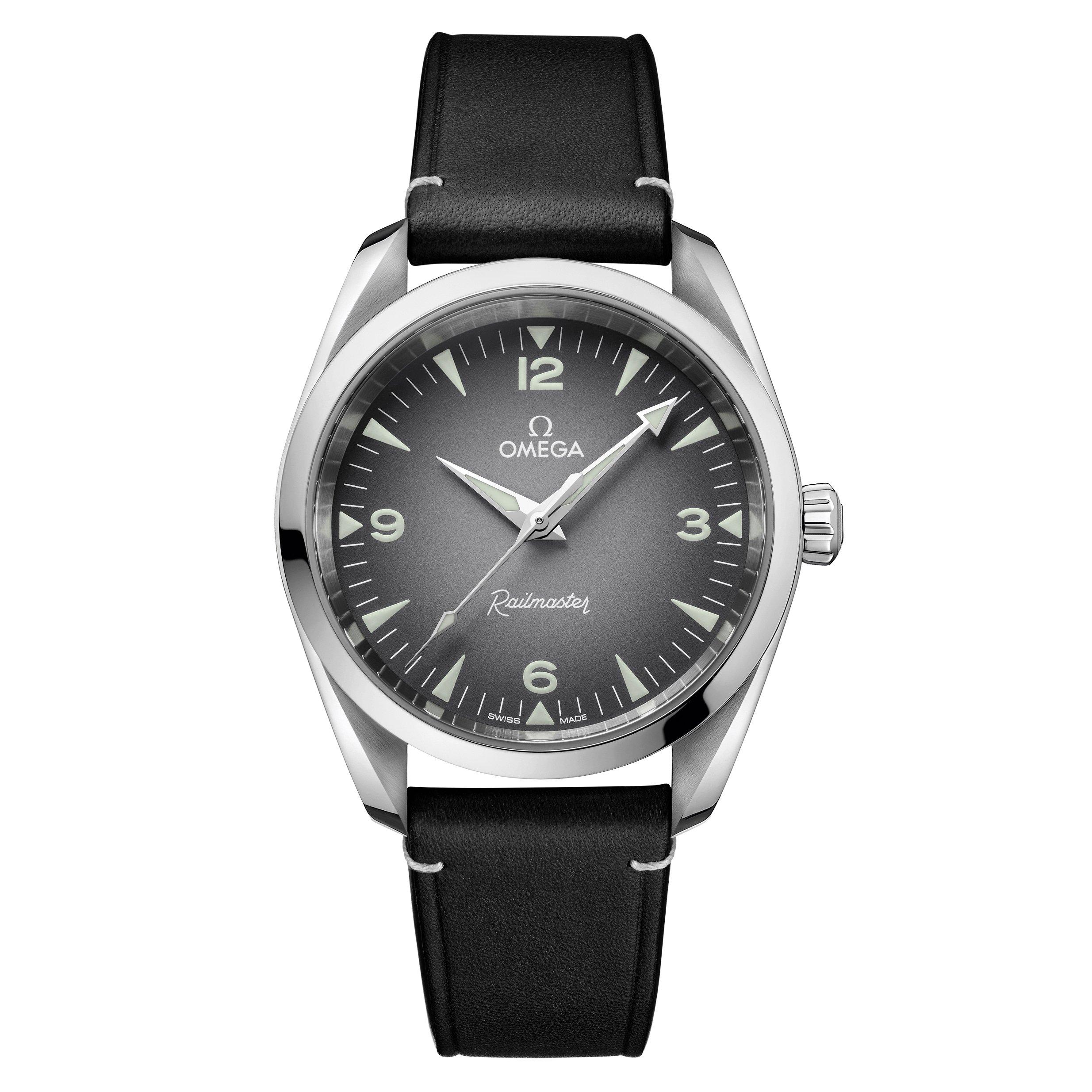 OMEGA Seamaster Railmaster 38mm Automatic Men’s Watch 235.12.38.20.06 ...