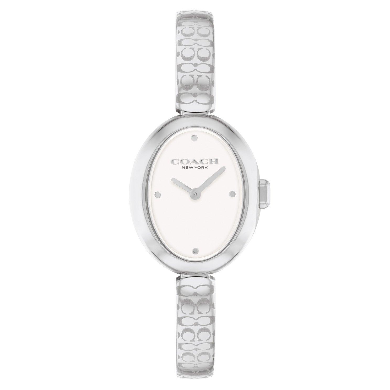 Coach Sammy 22mm Stainless Steel Ladies Watch 14504483 | White, 22 mm ...