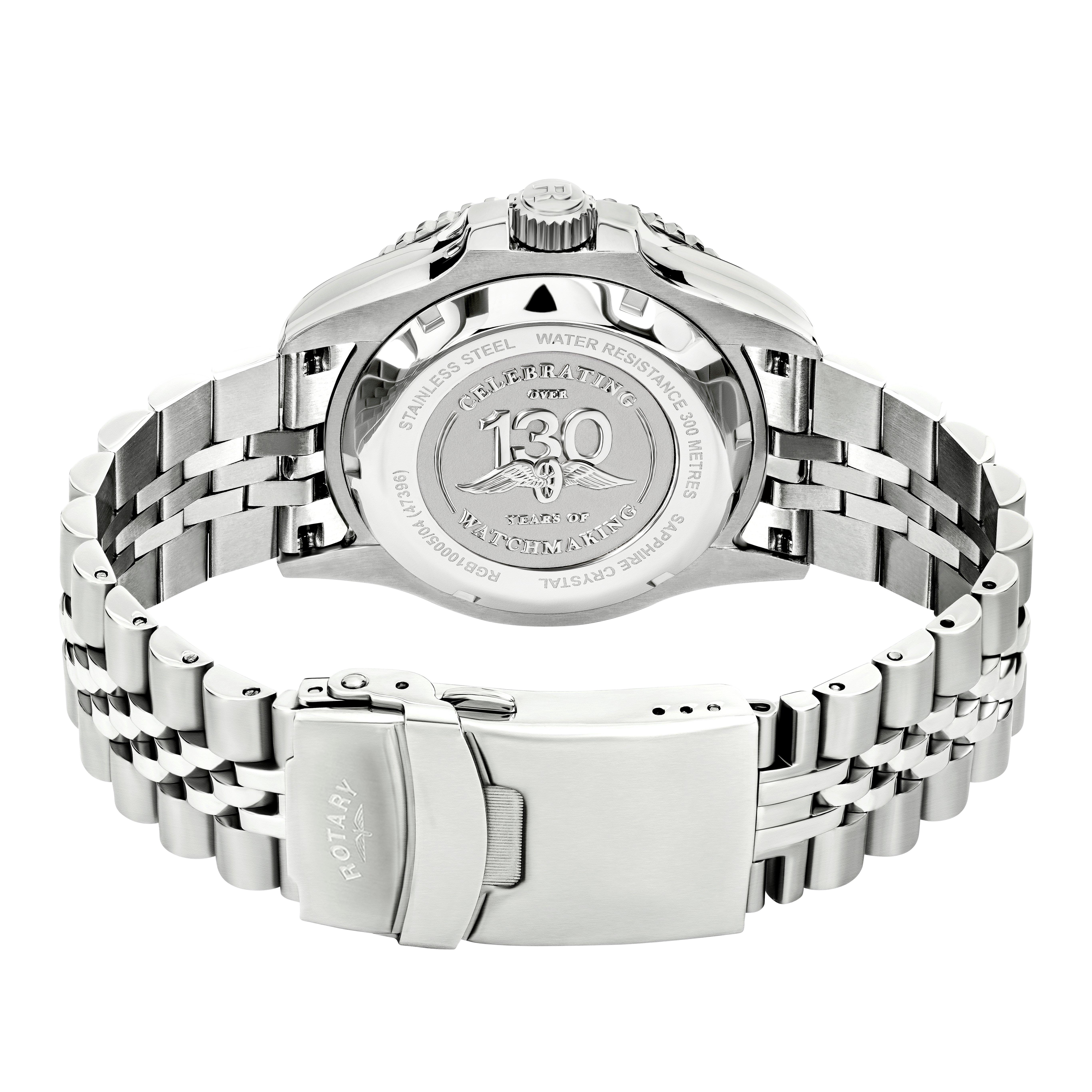 Rotary Seamatic 300 42mm GMT Automatic Watch RGB10005/04 | Blue, 42 mm ...
