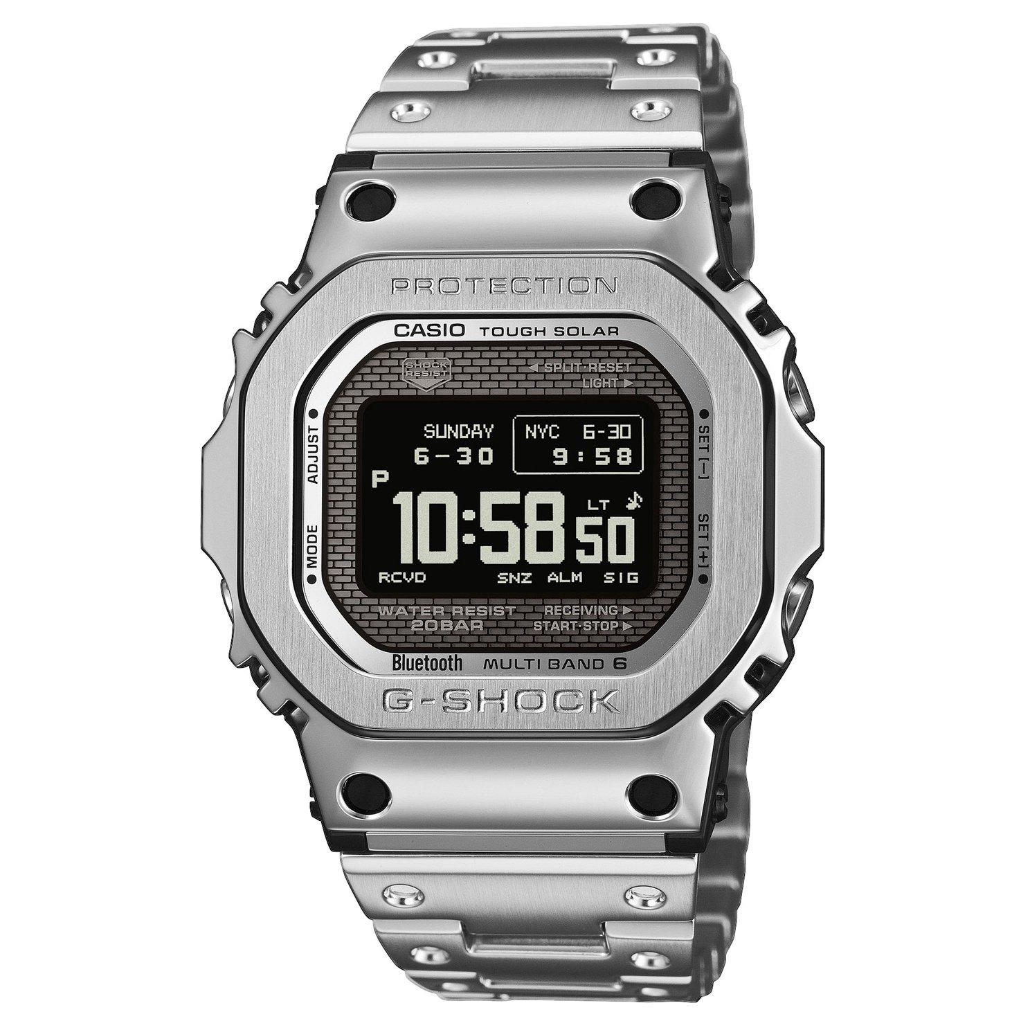G-Shock Full Metal 5000 Series 43.2mm Solar Powered Digital Men’s Watch ...
