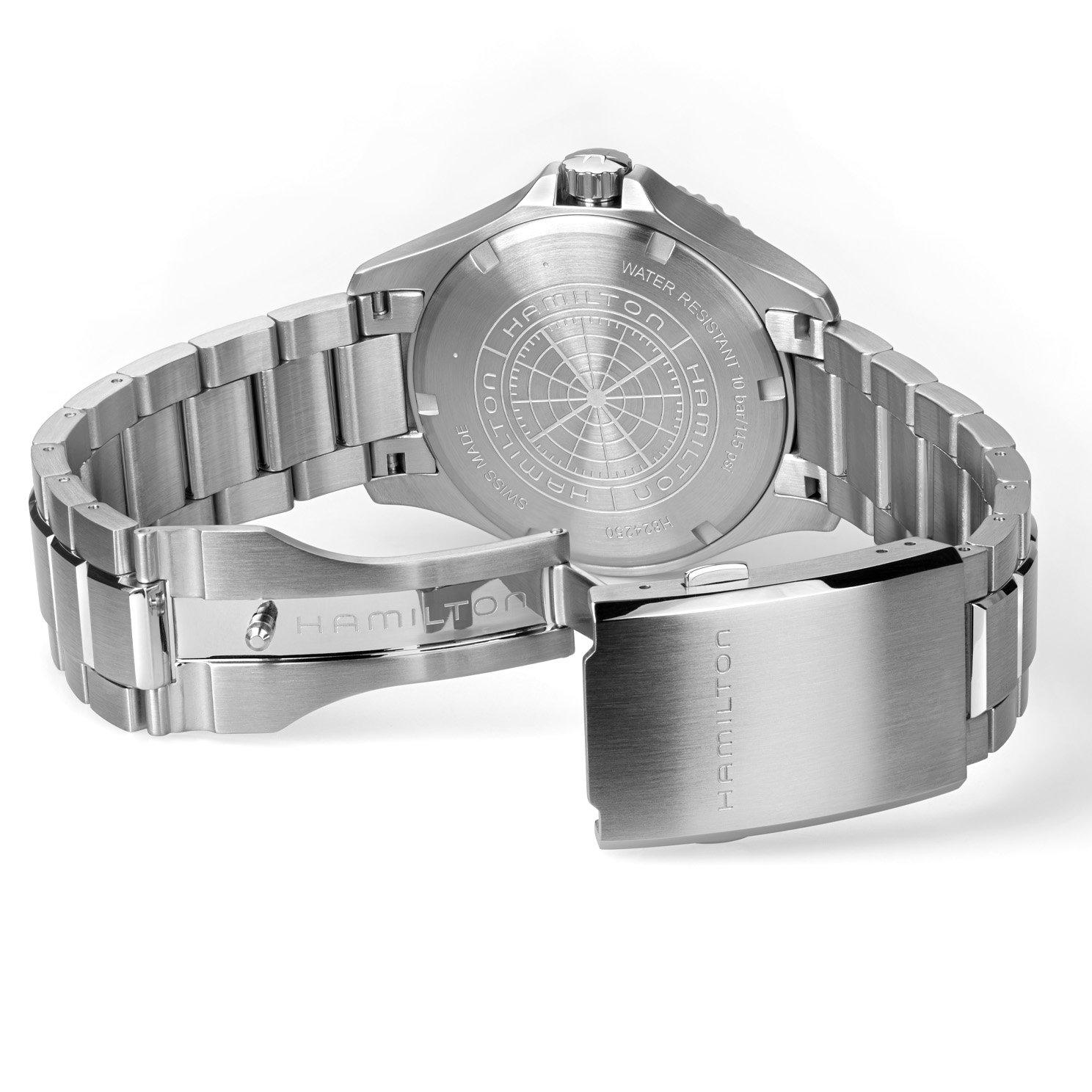 Hamilton Khaki Navy Scuba 40mm Automatic Watch H82415130 | Black, 40 mm ...
