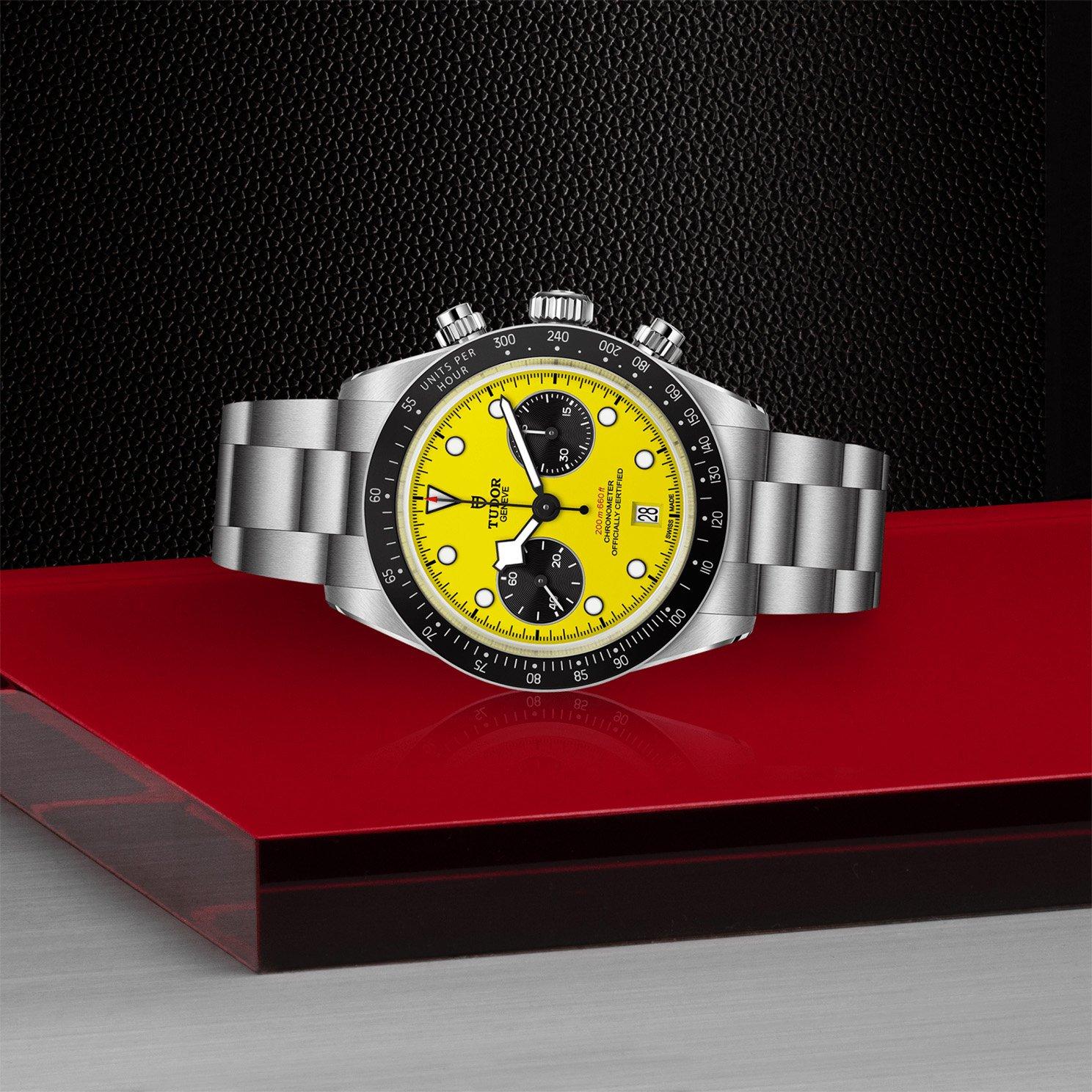 TUDOR Black Bay Chrono “Bumblebee” 39mm Automatic Watch M79310N-0001 ...