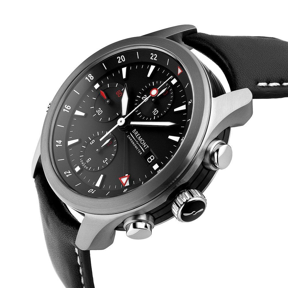 Bremont ALT-Z Zulu Chronograph Automatic Men's Watch ALT1-ZT/BK | 43 mm ...