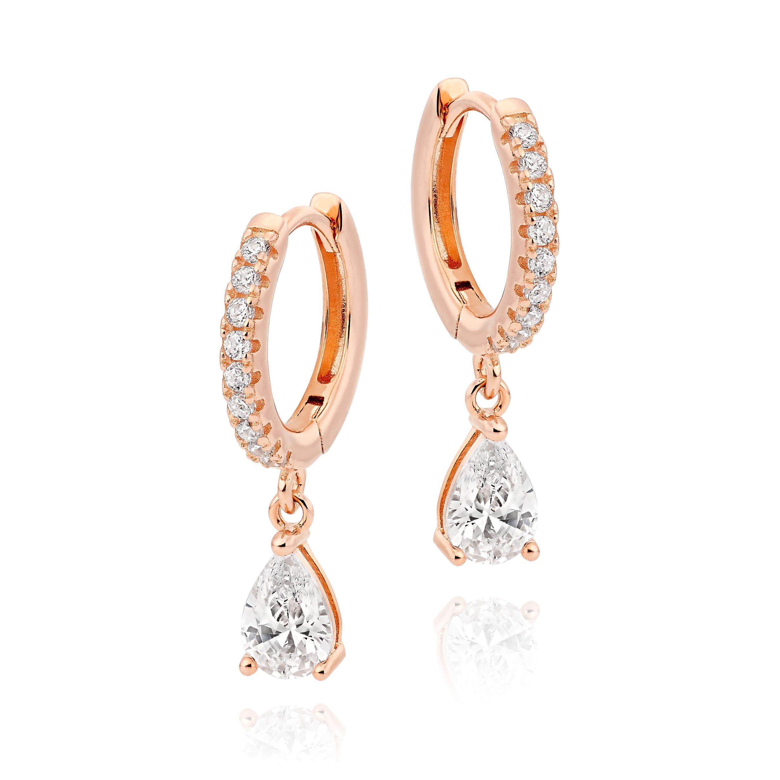 Rose Gold Earrings | 9ct, 18ct & Plated | Beaverbrooks