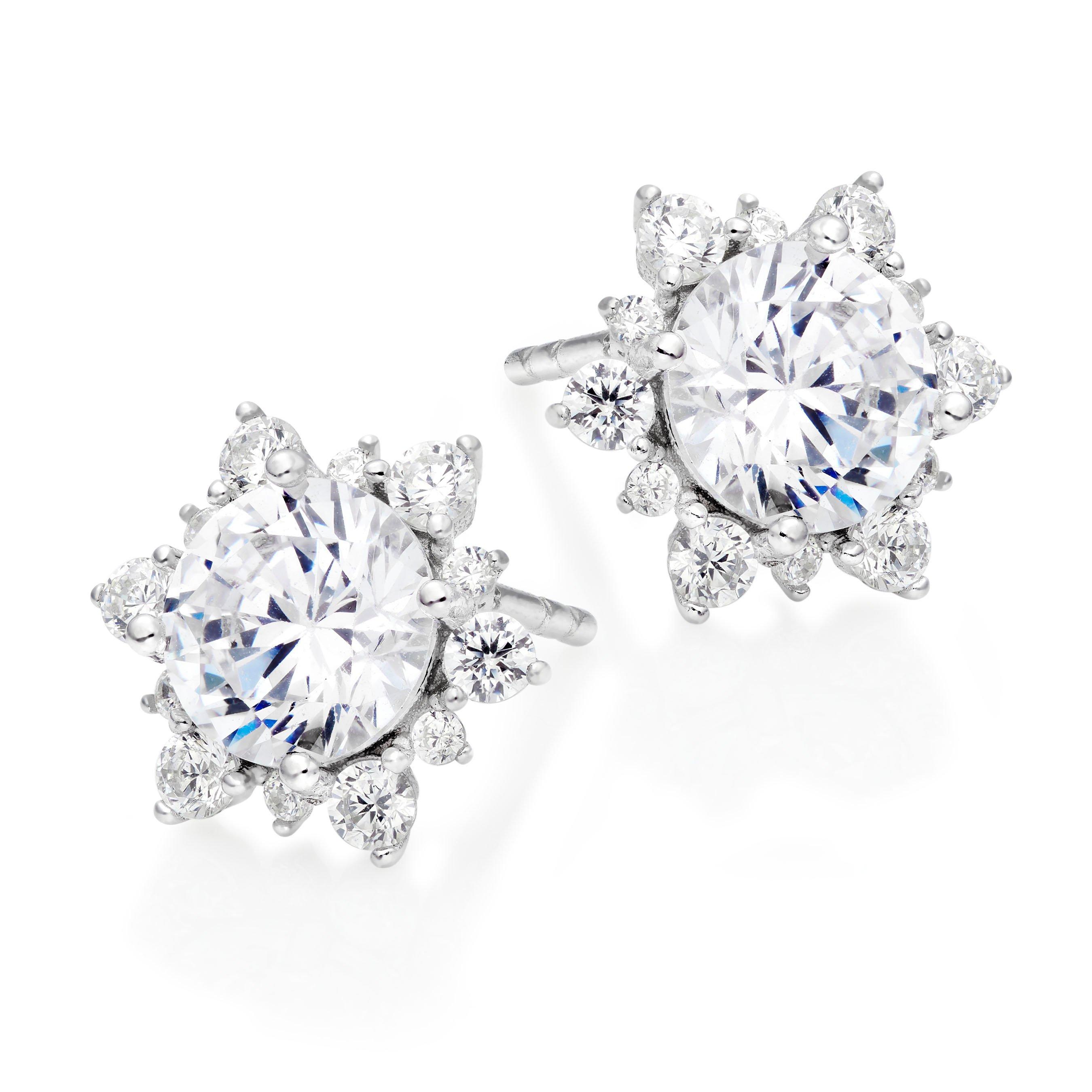 Beaverbrooks cubic zirconia earrings store