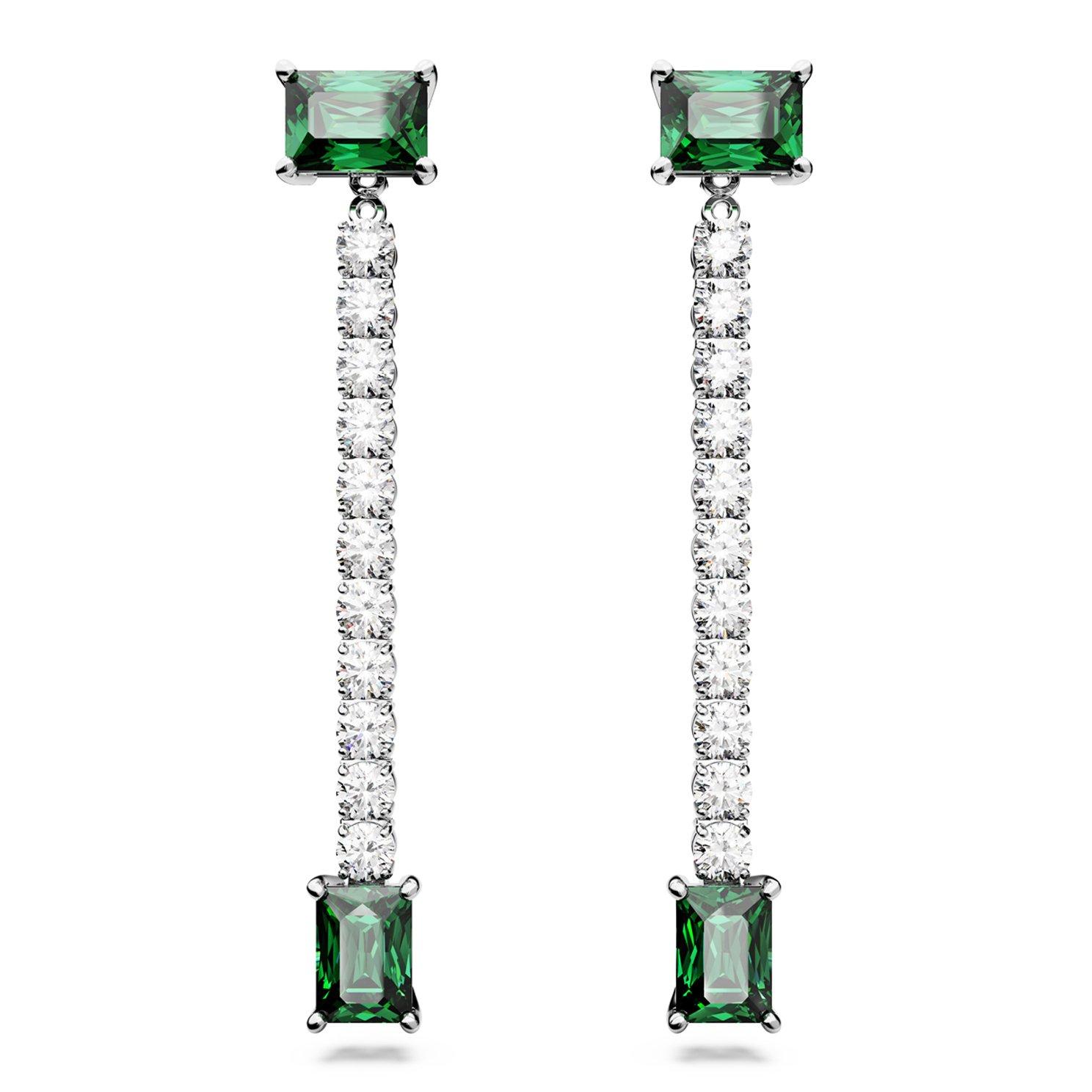 Swarovski Matrix Drop Earrings | 0138880 | Beaverbrooks