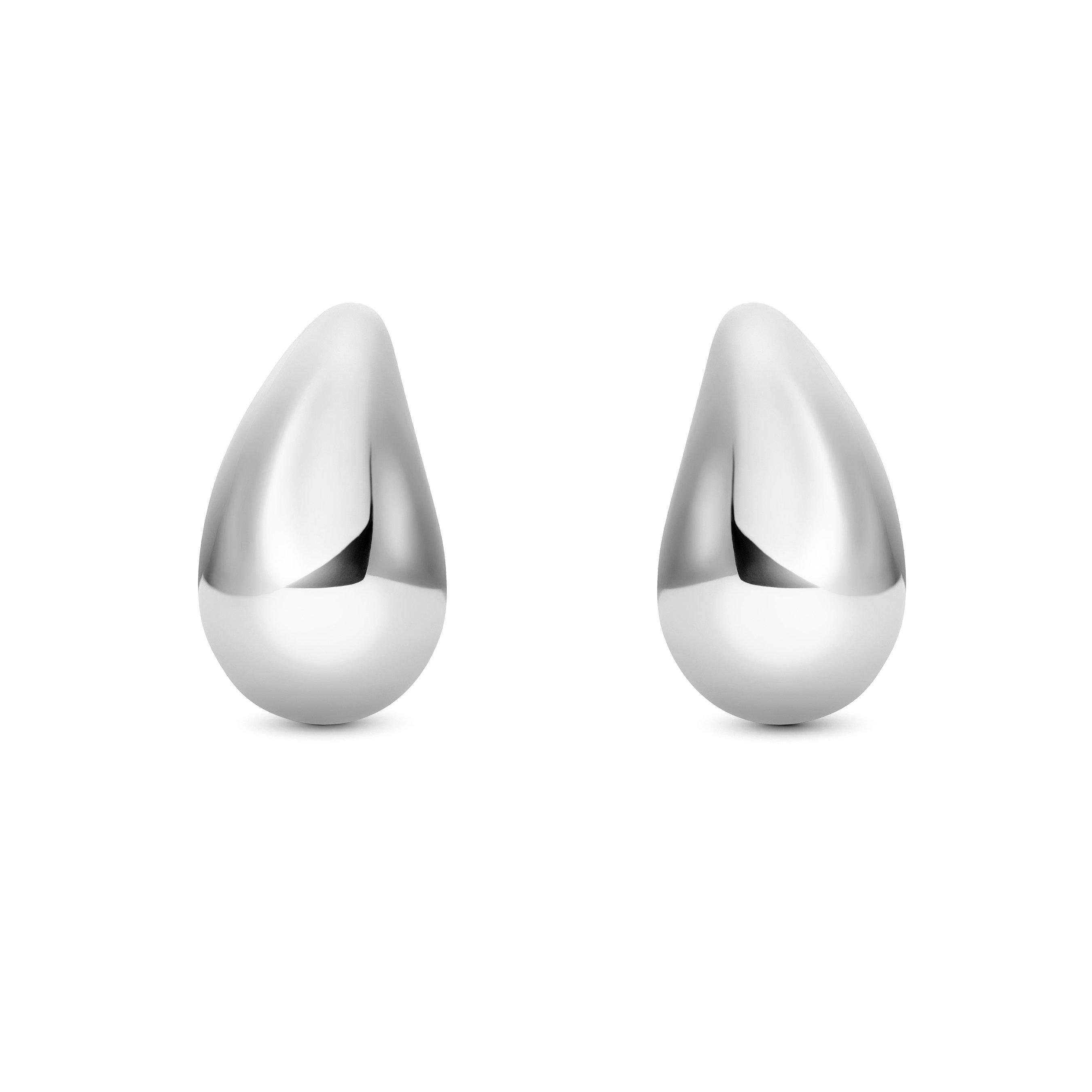 Silver Teardrop Stud Earrings | 0142622 | Beaverbrooks the Jewellers