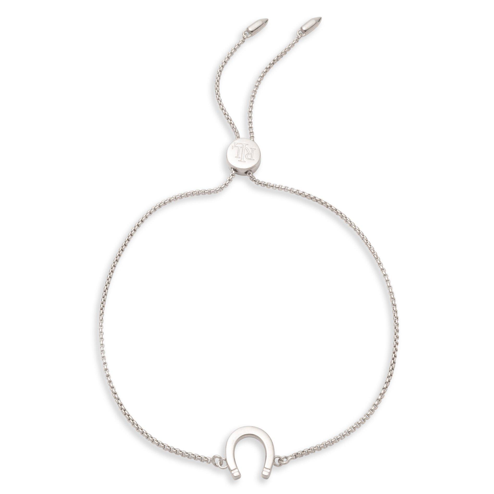 Lauren Ralph Lauren Silver Horseshoe Slider Bracelet | 0148555 ...