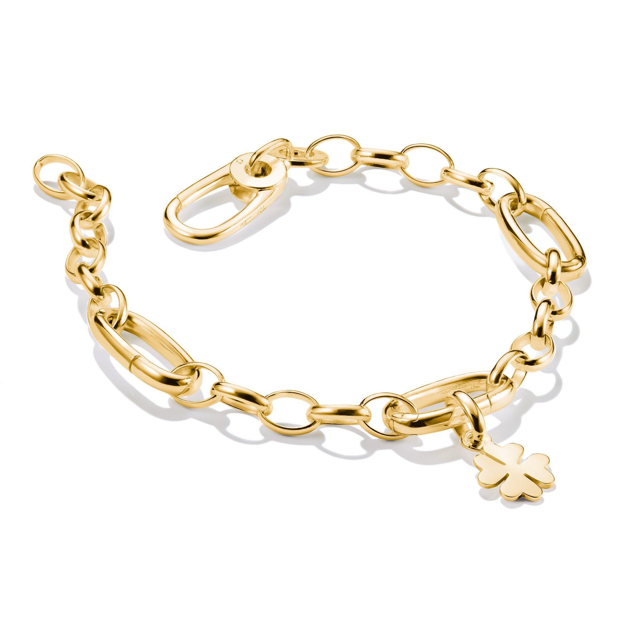 Thomas Sabo 18ct Yellow Gold Plated Three Link Bracelet | 0151088 ...