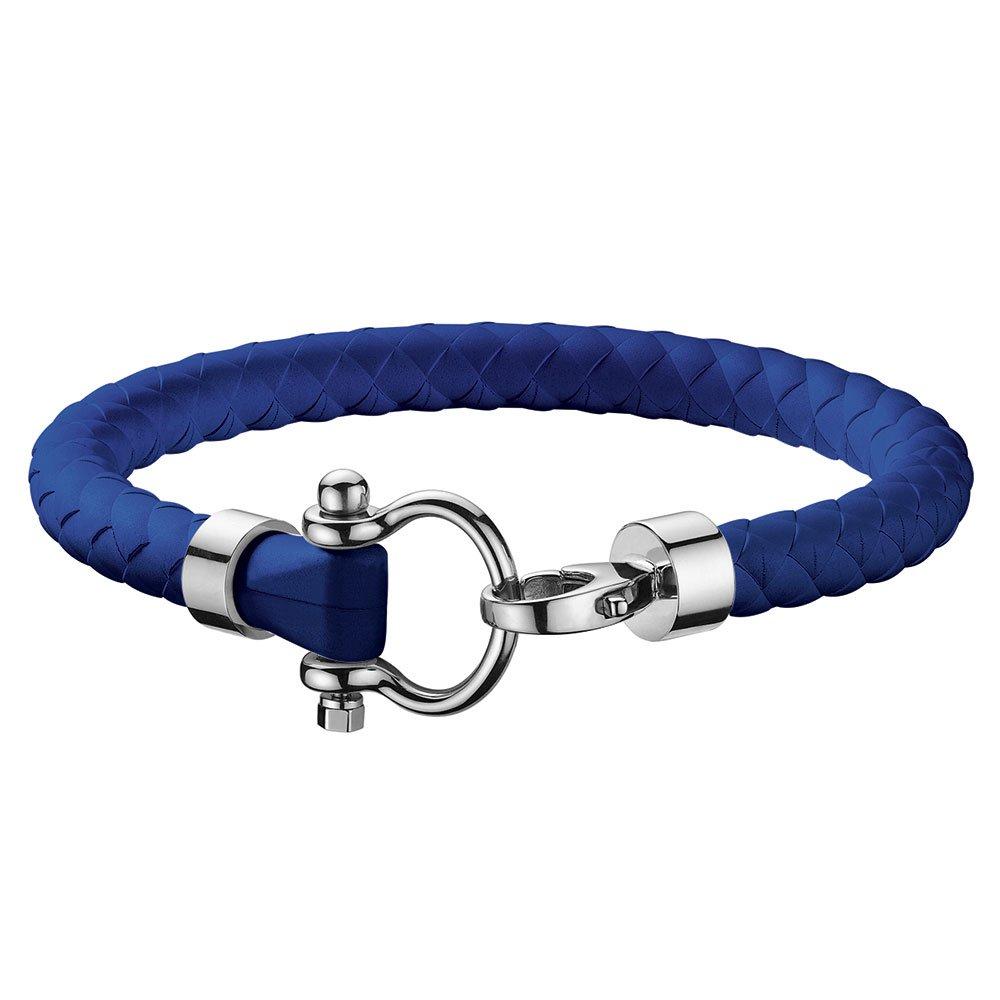 OMEGA Electric Blue Rubber Bracelet | 1003825 | Beaverbrooks