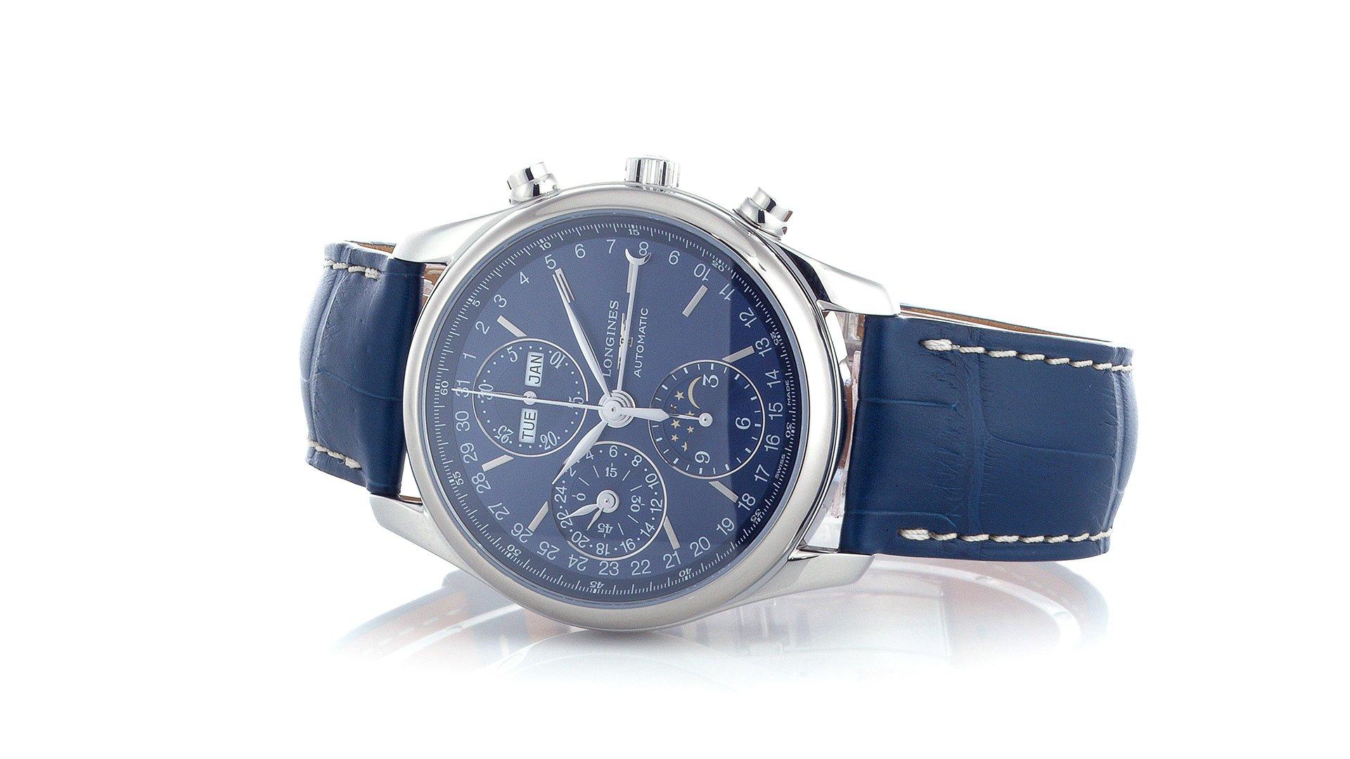 Longines Master Collection 40mm Chronograph Moonphase Automatic Men's ...